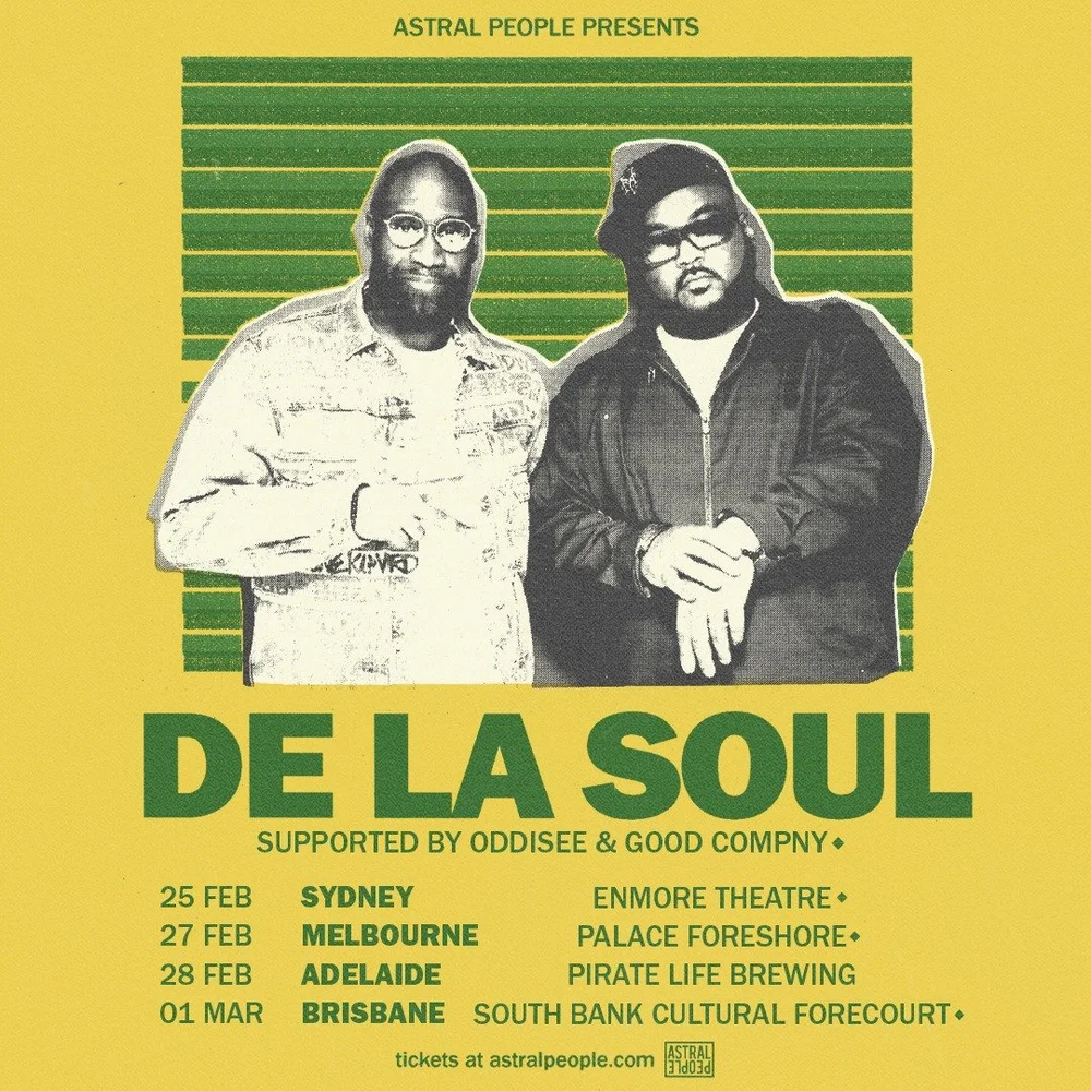 De La Soul – Australian Tour 2026