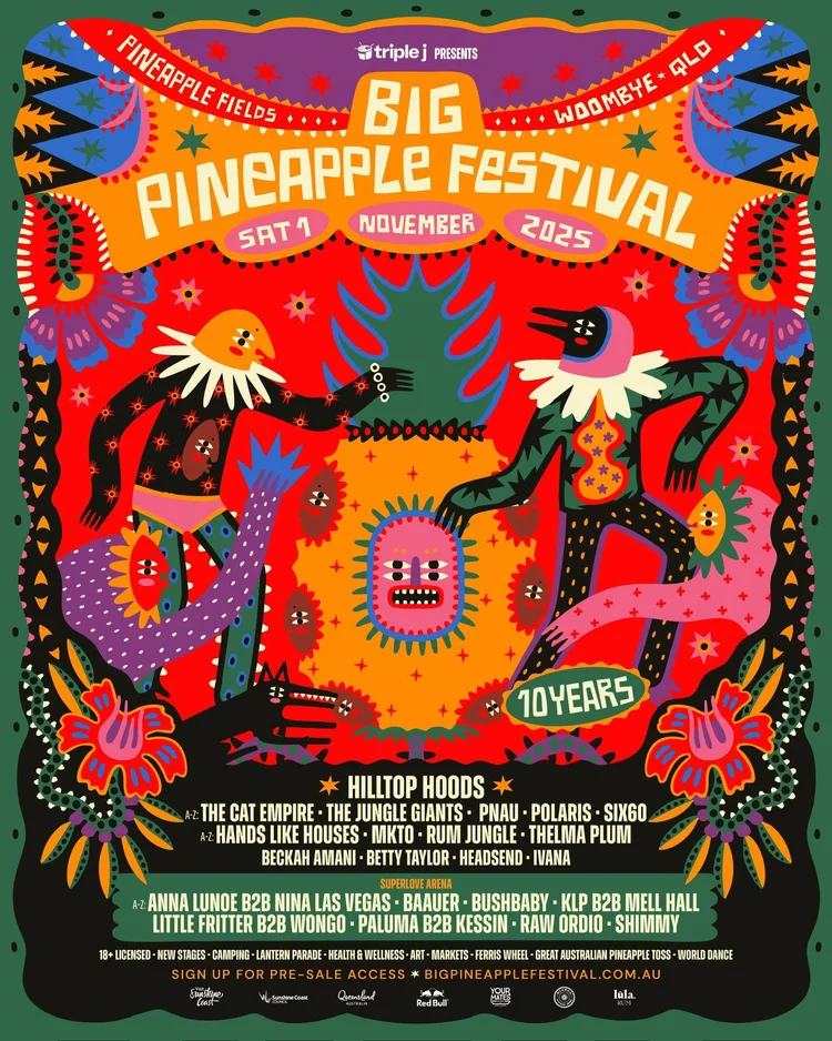 Big Pineapple Festival 2025 – 10 Year Anniversary Edition