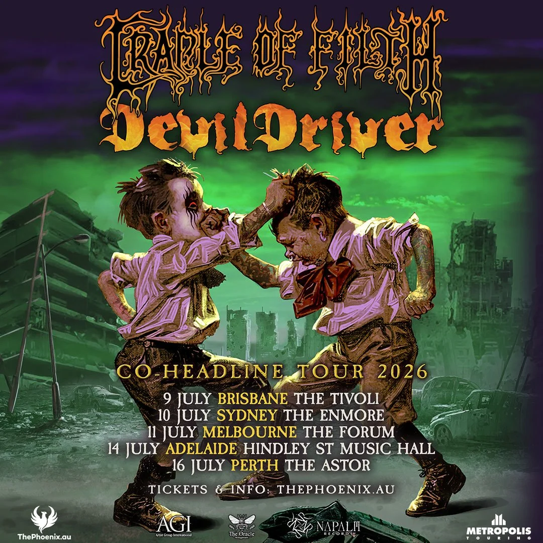 Cradle Of Filth and DevilDriver - Australian Tour 2026