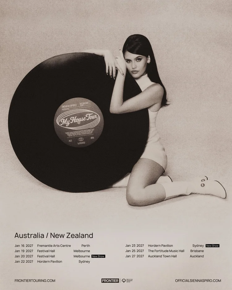 Sienna Spiro - Australian Tour 2027