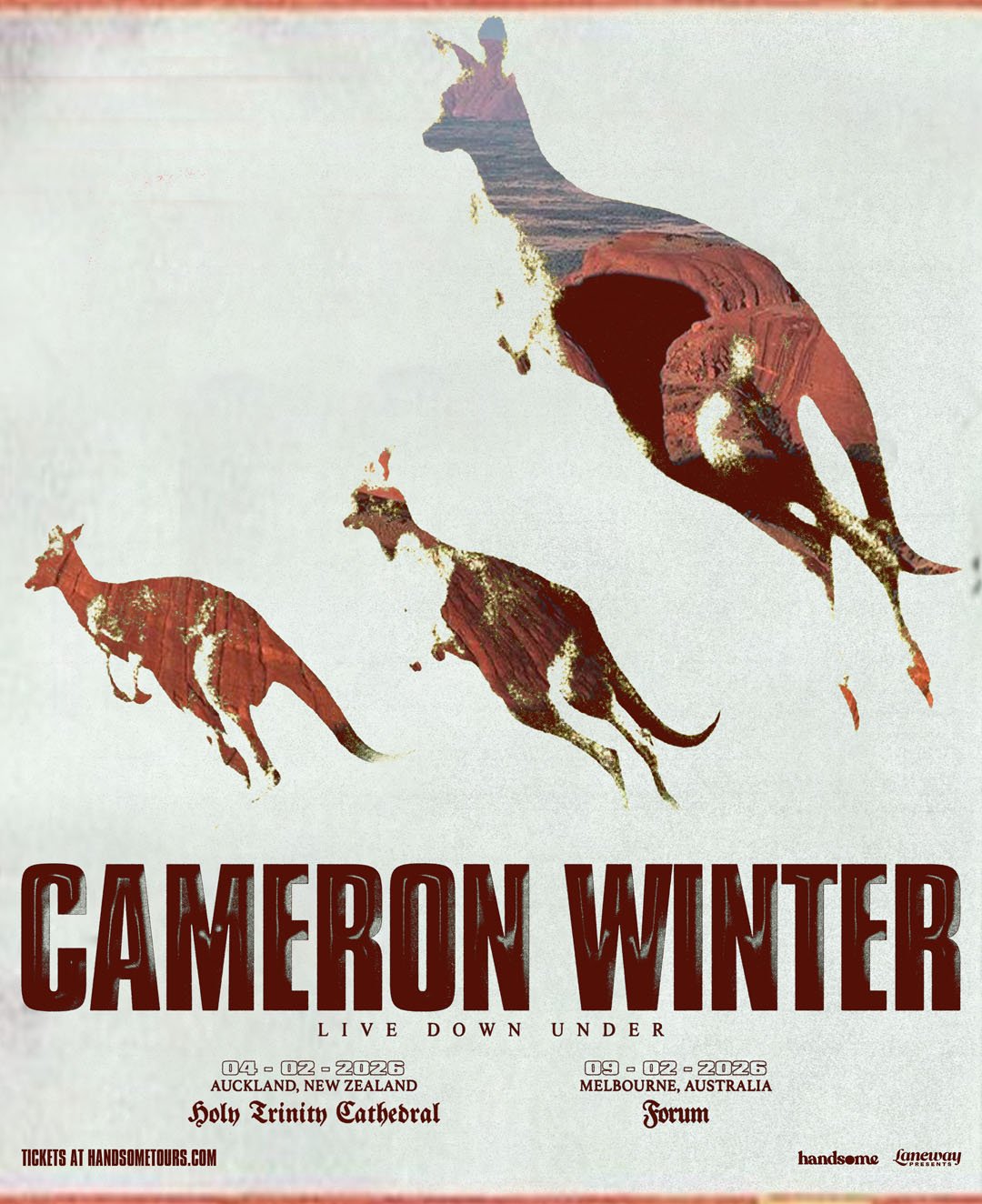 Cameron Winter – Australian Exclusive Show