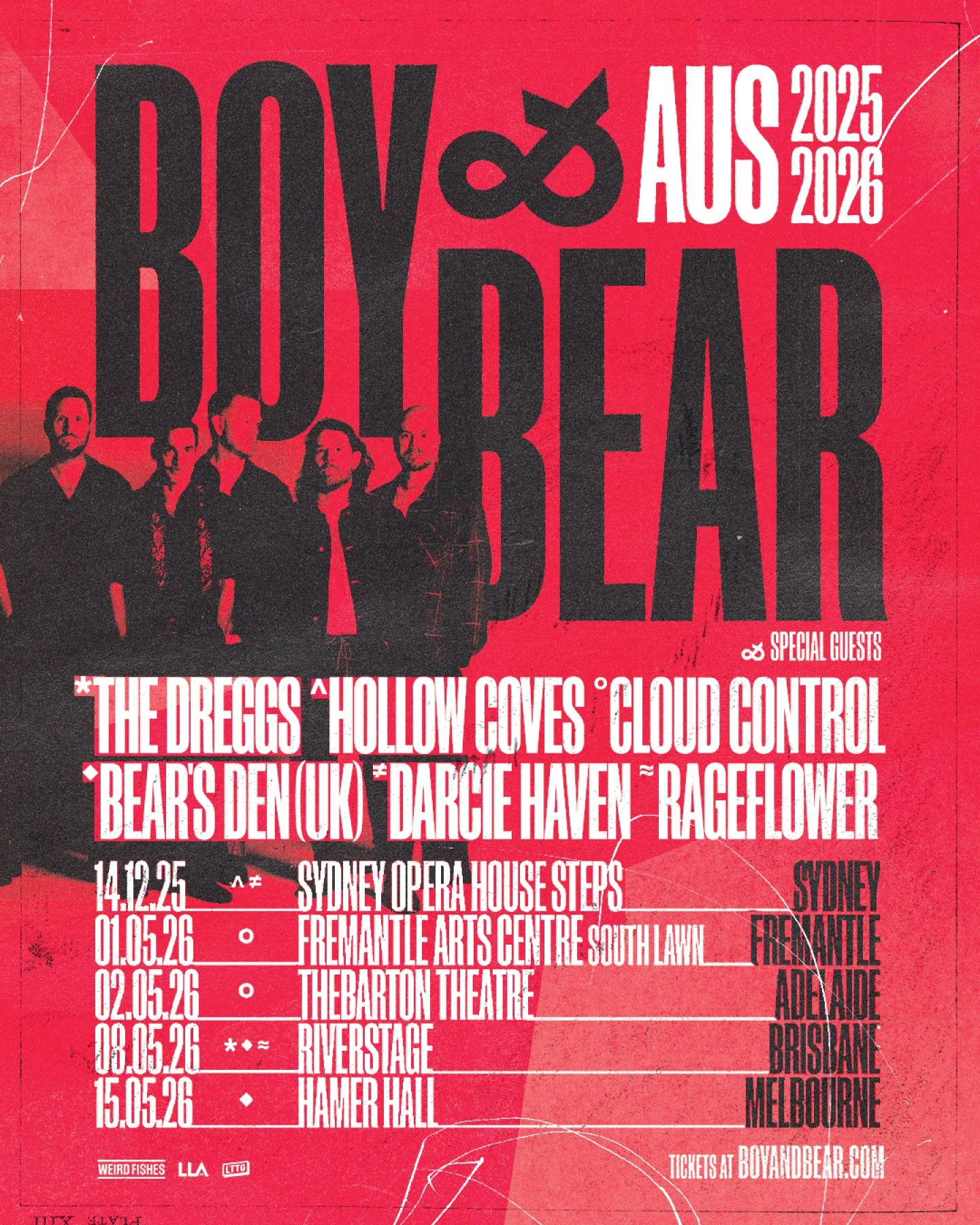 Boy & Bear – Australian Tour 2026
