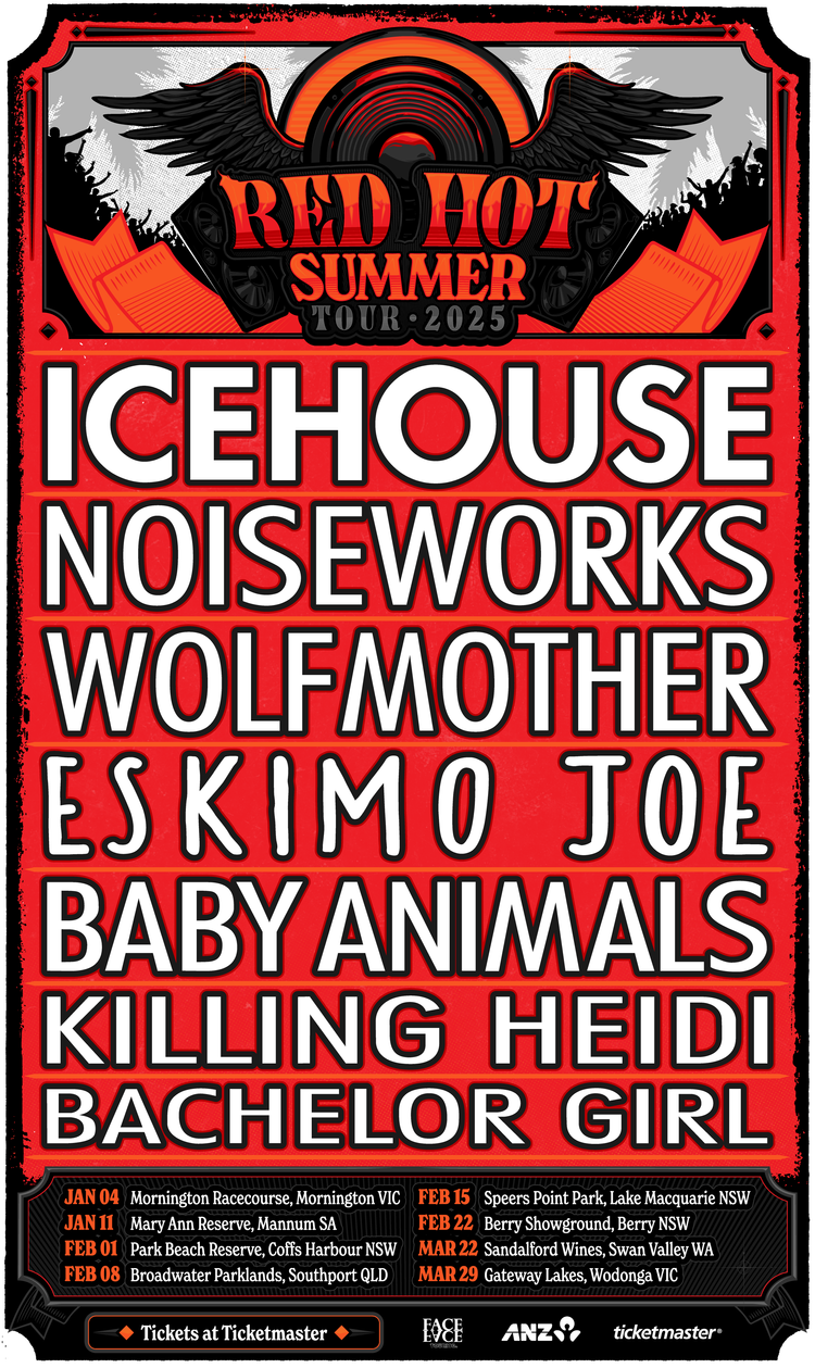 RED HOT SUMMER TOUR ANNOUNCES 2025 LINE-UP