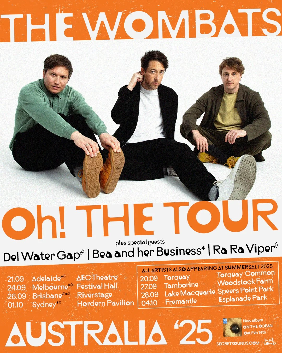 The Wombats – Australian Tour 2025