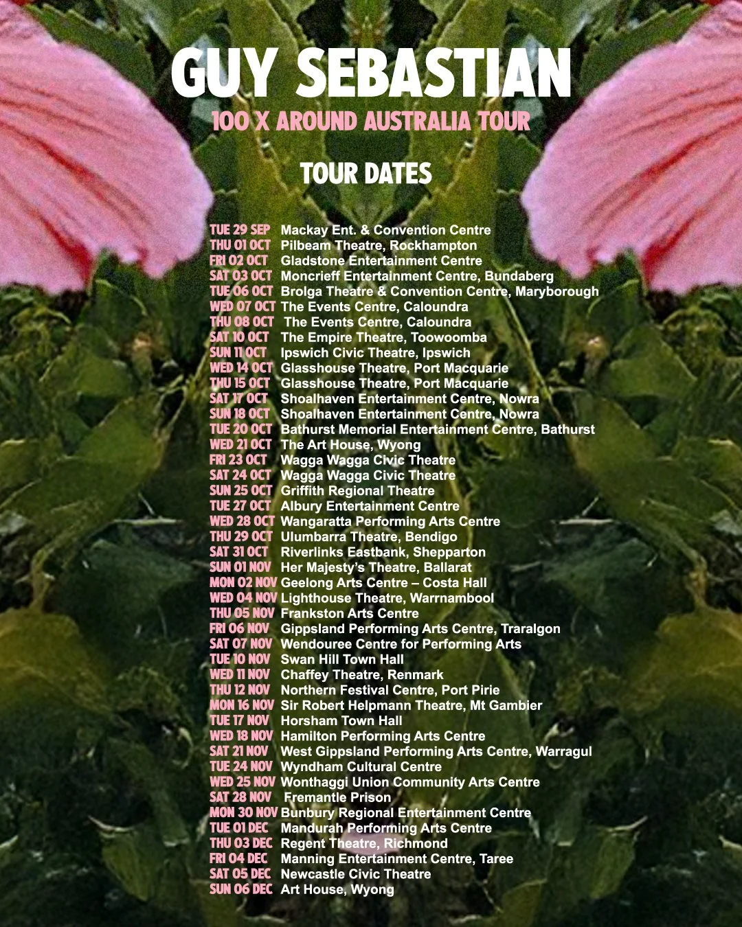 Guy Sebastian – Australian Regional Tour 2026