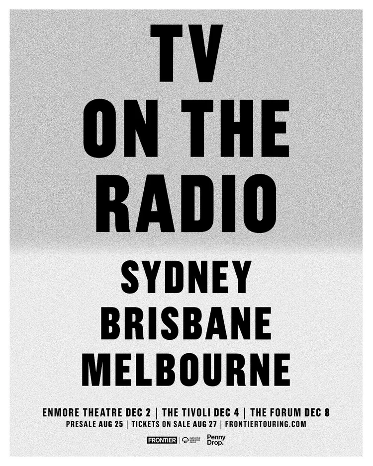 TV On The Radio – Australian Tour 2025