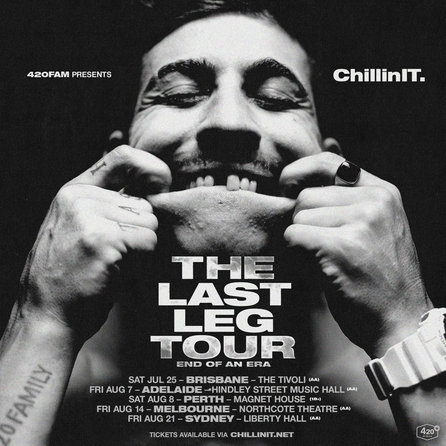 ChillinIt – The Last Leg Australian Tour 2026