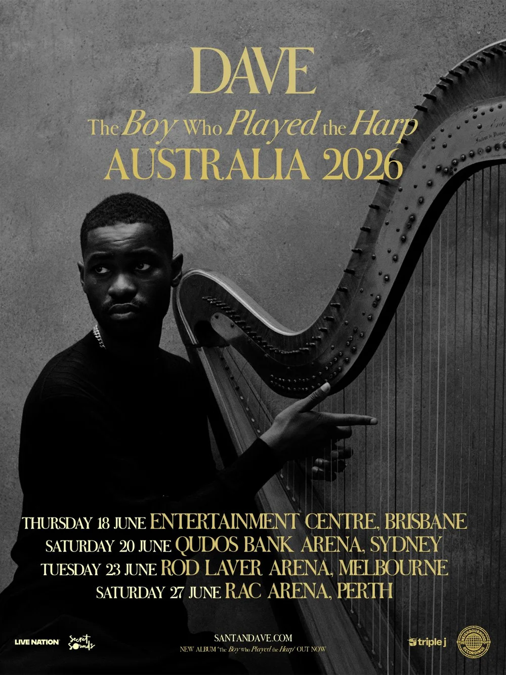 Dave – Australian Tour 2026