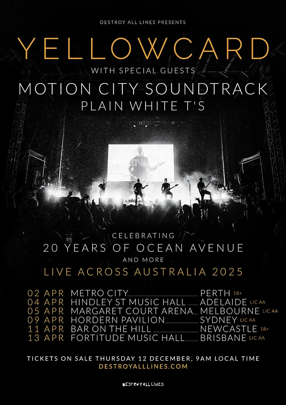 Yellowcard set to return to Australia