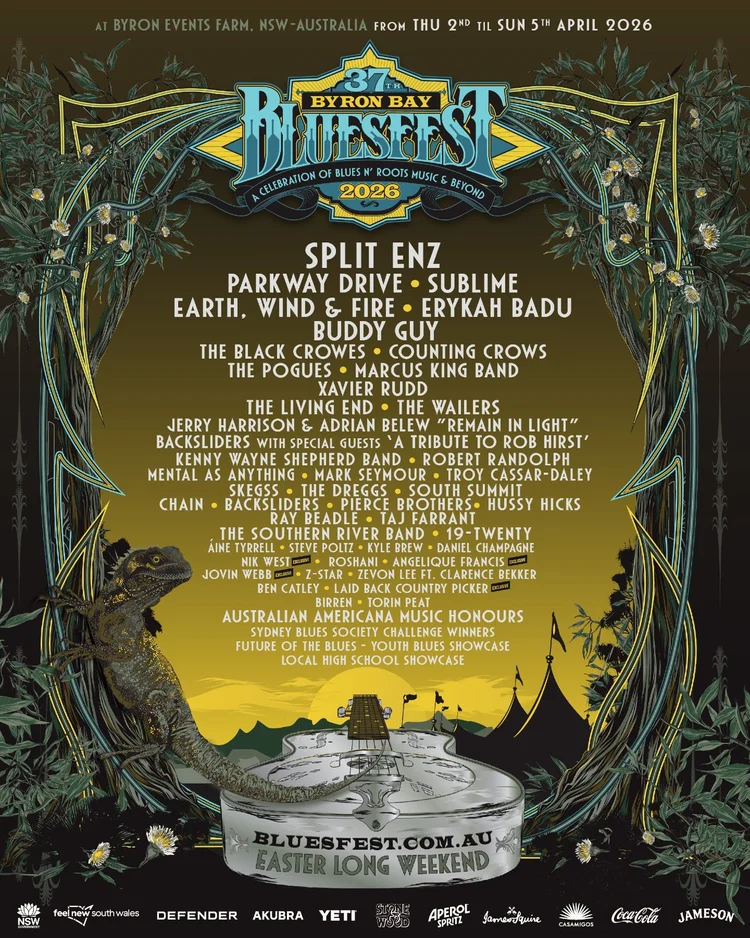 37th Byron Bay Bluesfest Festival 2026