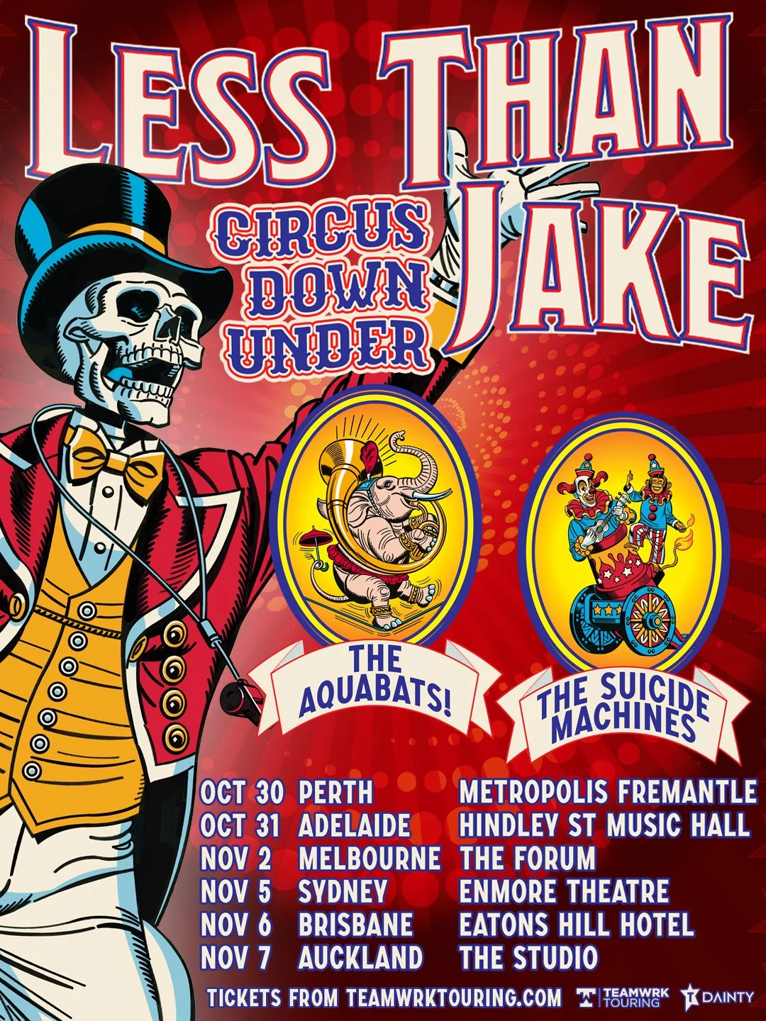 Less Than Jake - Australian Tour 2026