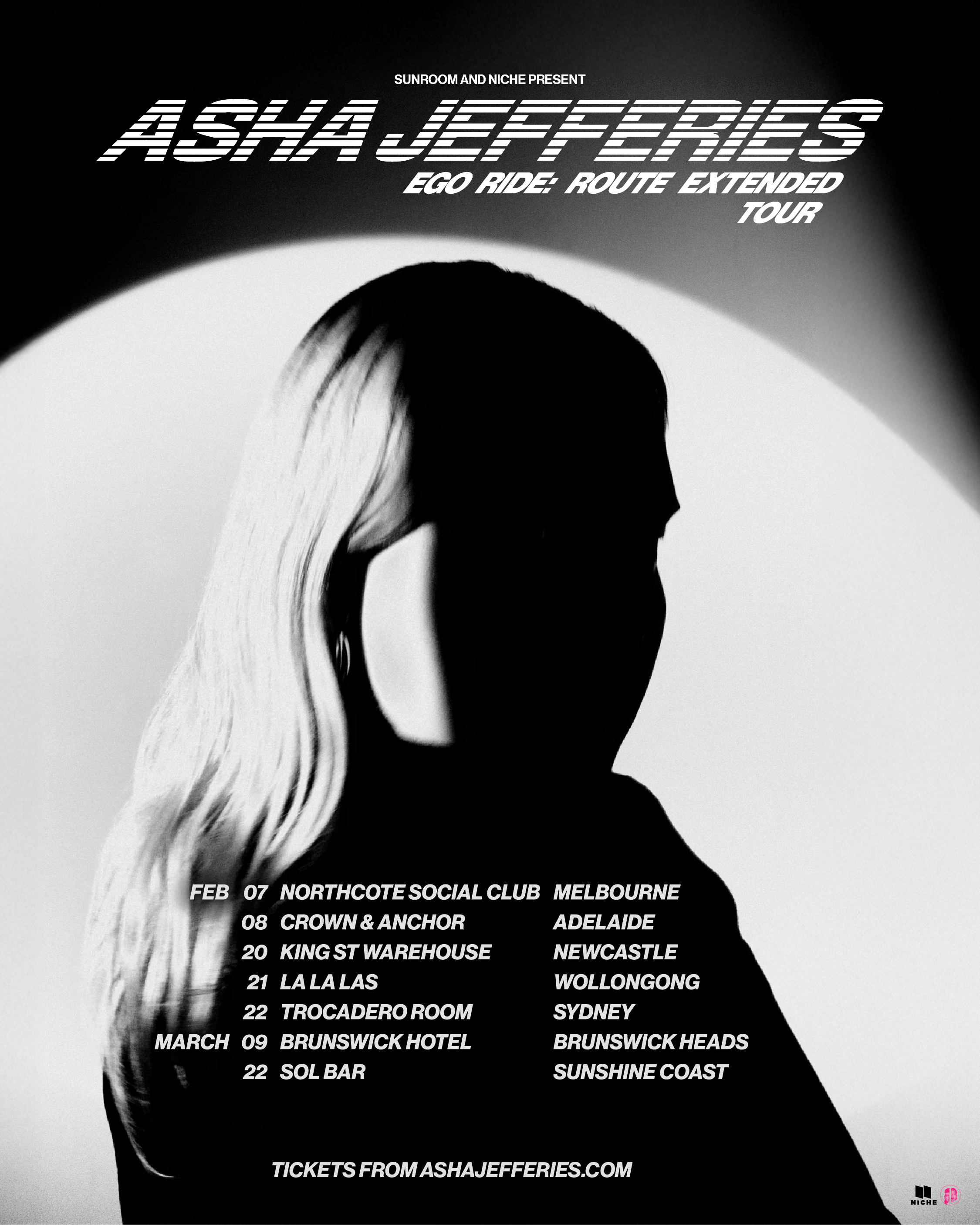 ASHA JEFFERIES ANNOUNCES 2025 TOUR DATES