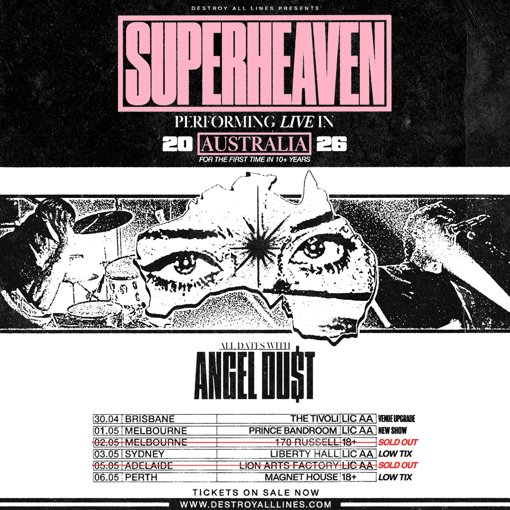 Superheaven - Australian Tour 2026