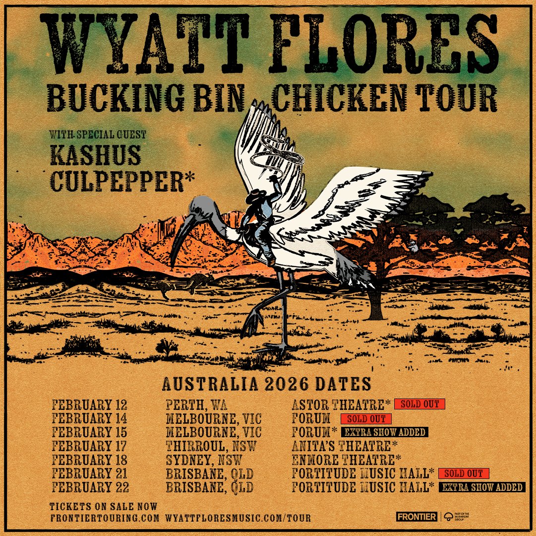Wyatt Flores – Bucking Bin Chicken Tour 2026
