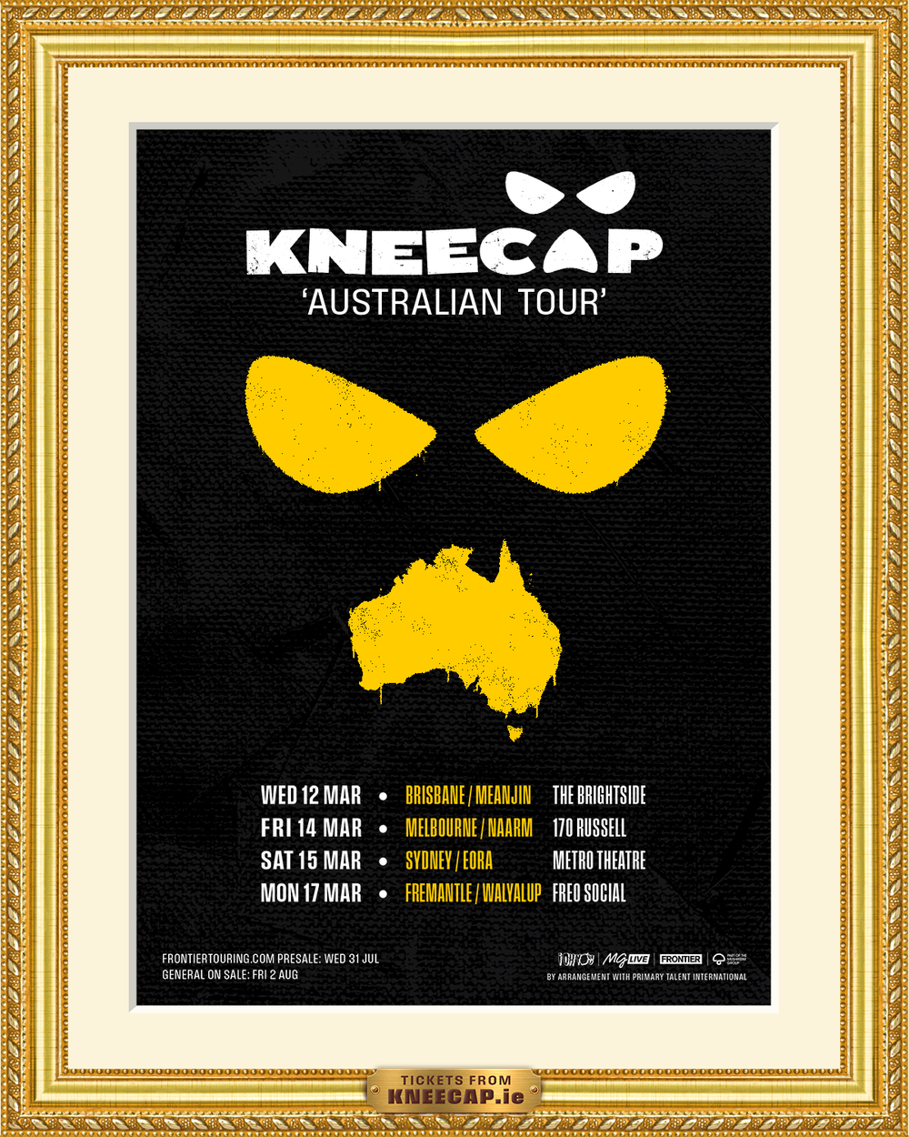 Kneecap: Belfast rap trio announce debut Australian tour for March 2025