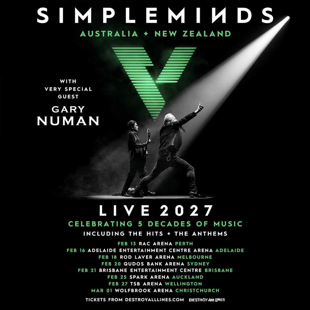 Simple Minds - Australian Tour 2027