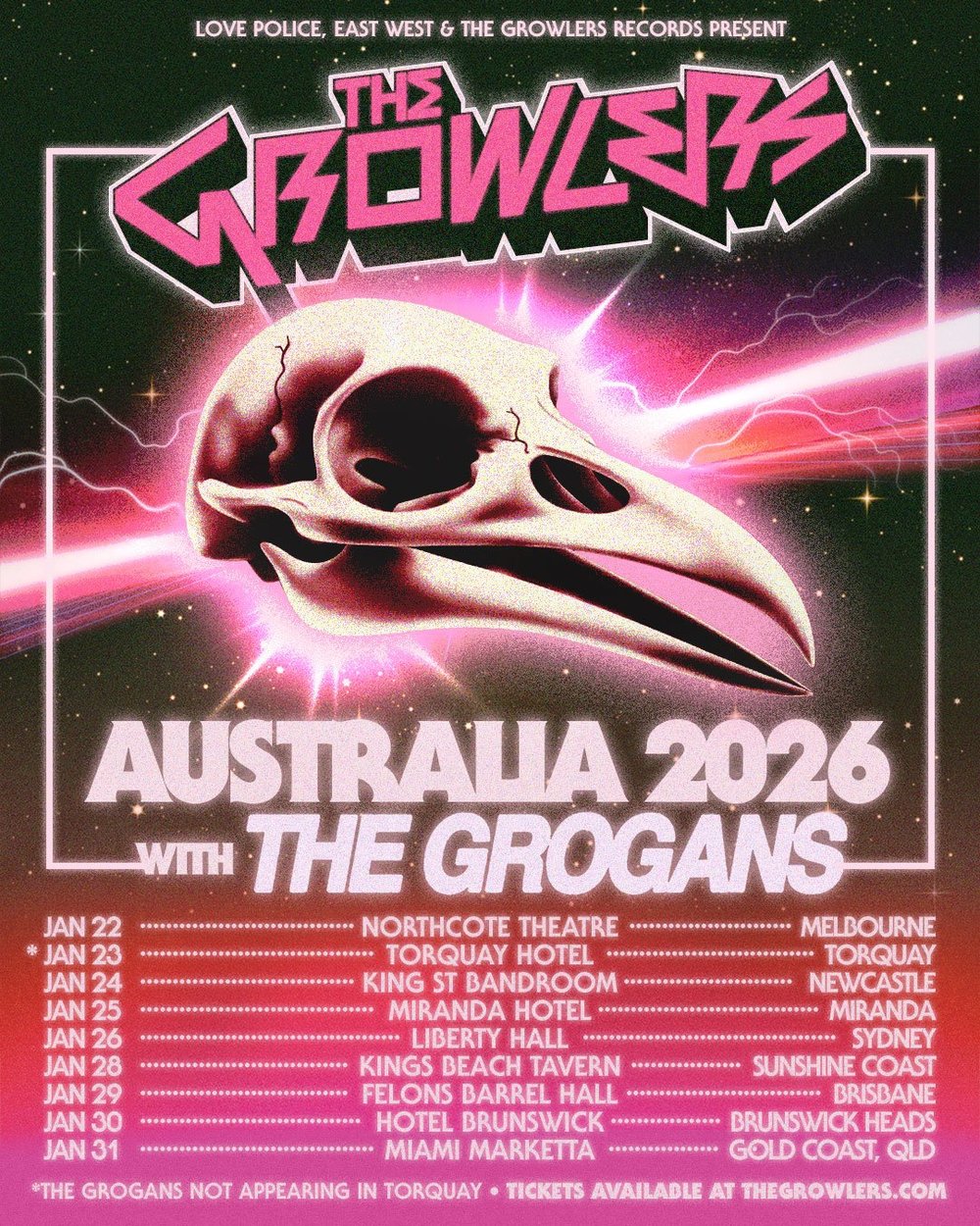 The Growlers – Australian Tour 2026