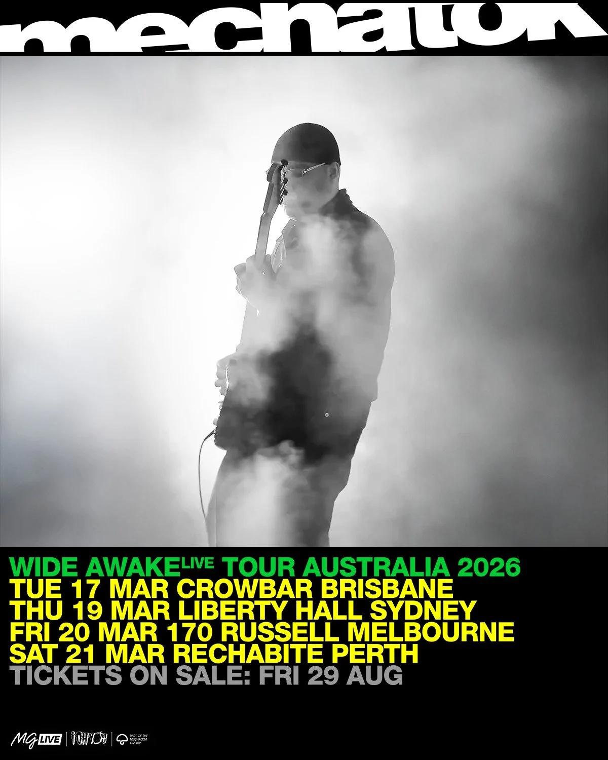 Mechatok Australian Tour 2026