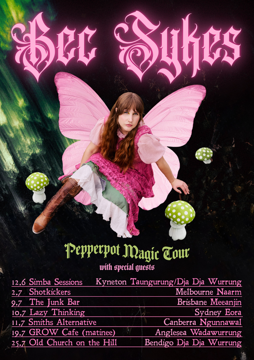 Bec Sykes – Pepperpot Magic Australian Tour 2026