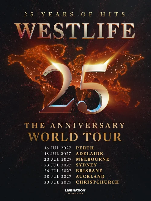 Westlife - Australian Tour 2027