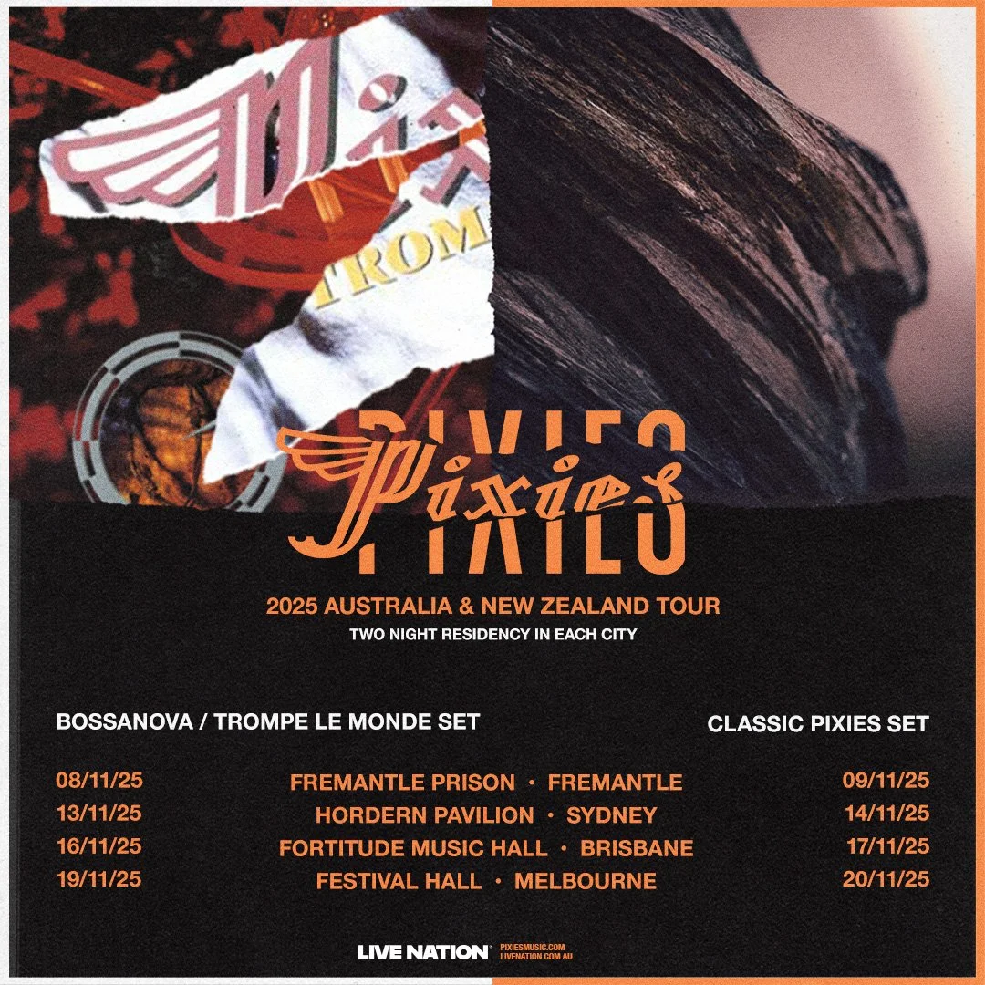 Pixies – 2025 Australian Tour