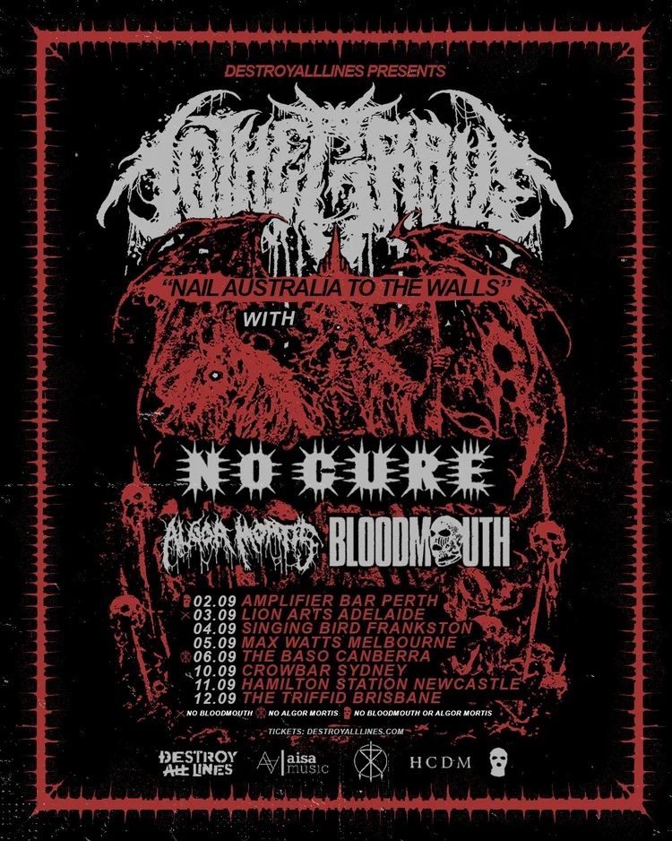 To The Grave - Australian Tour 2026