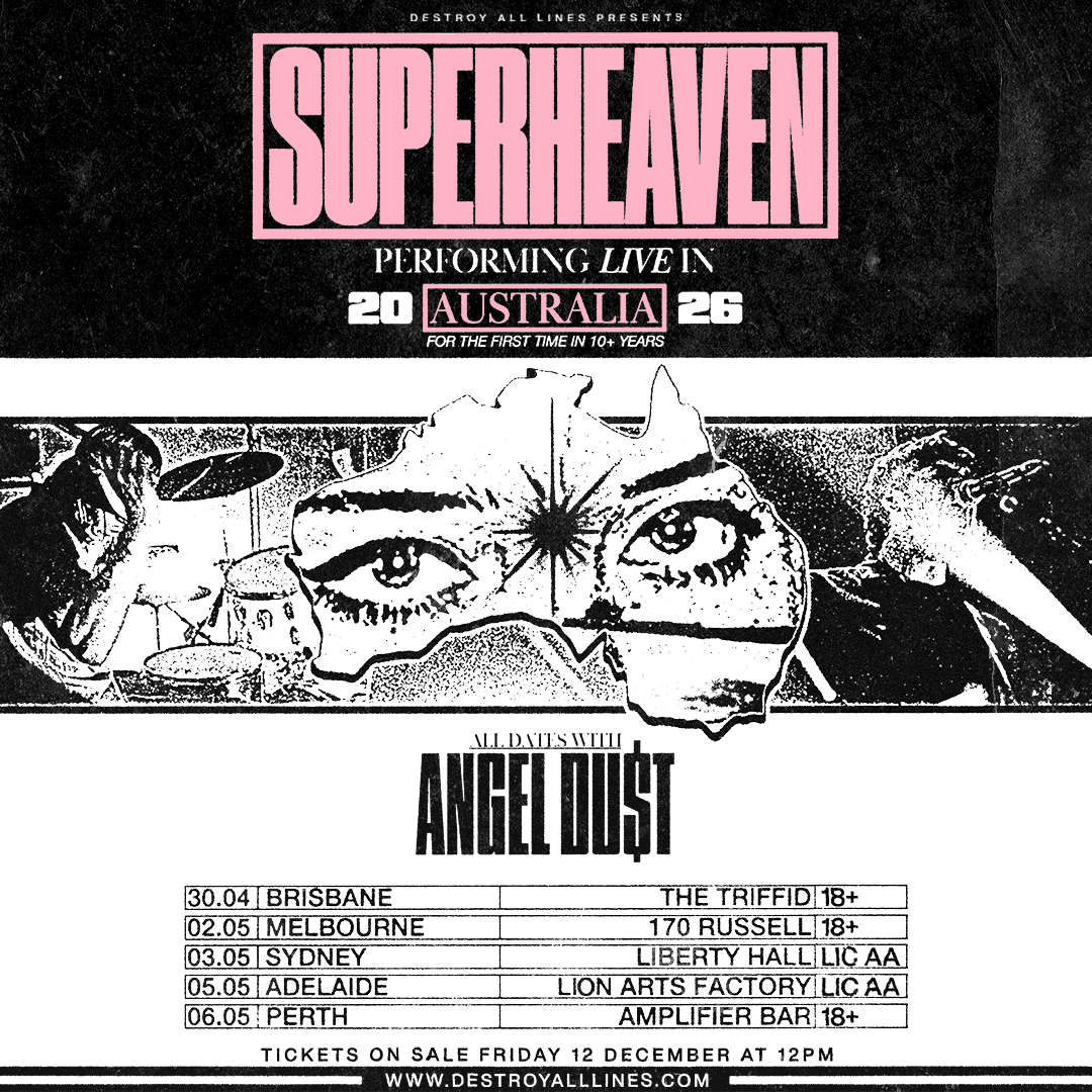 Superheaven - Australian Tour 2026