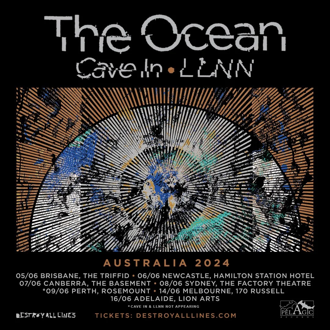 THE OCEAN ANNOUNCE AUSTRALIAN HEADLINE TOUR 2024