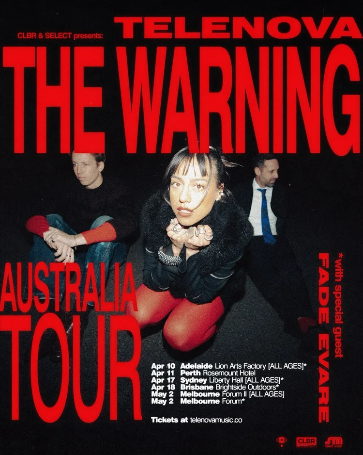 Telenova – The Warning Australian Tour