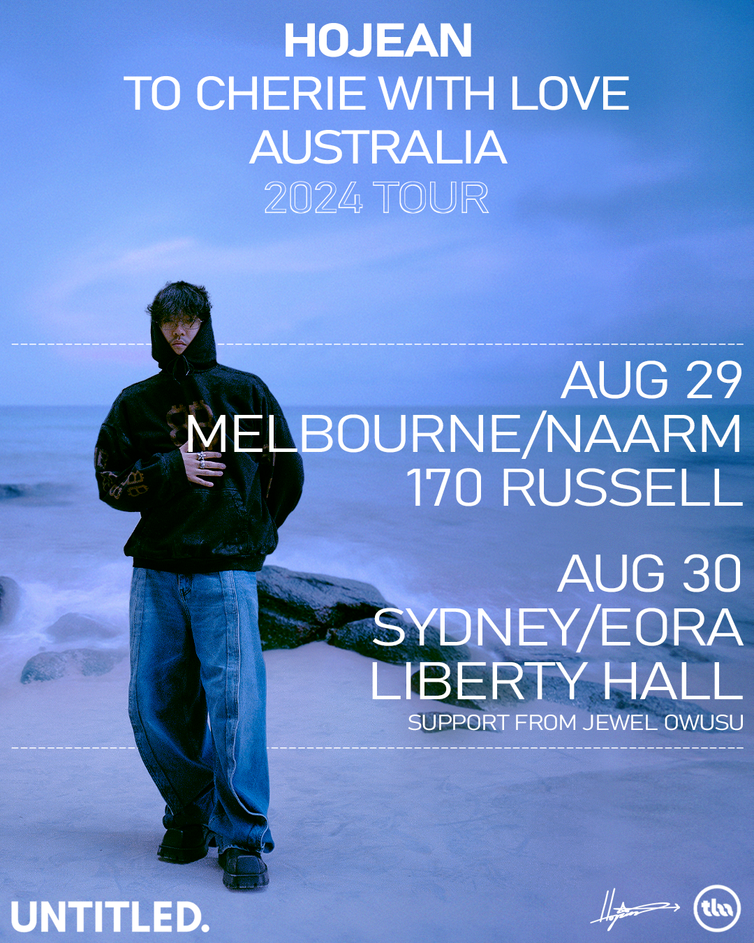 HOJEAN MAKES AUSTRALIAN DEBUT WITH HIS ‘TO CHERIE, WITH LOVE’ TOUR