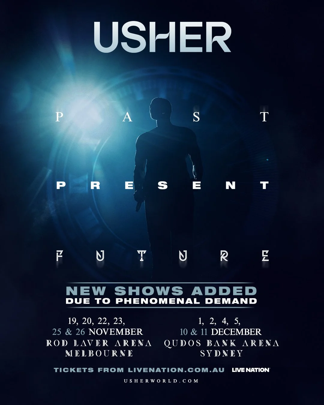Usher: Past Present Future Tour – Australia 2025