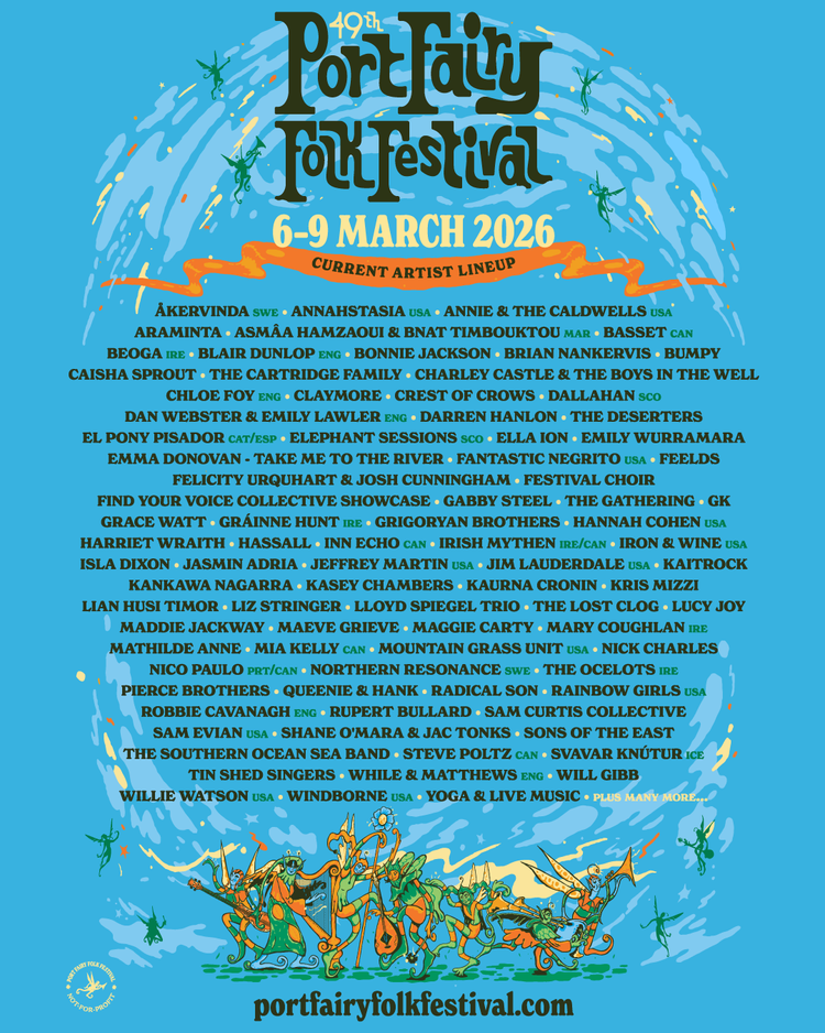 Port Fairy Folk Festival 2026