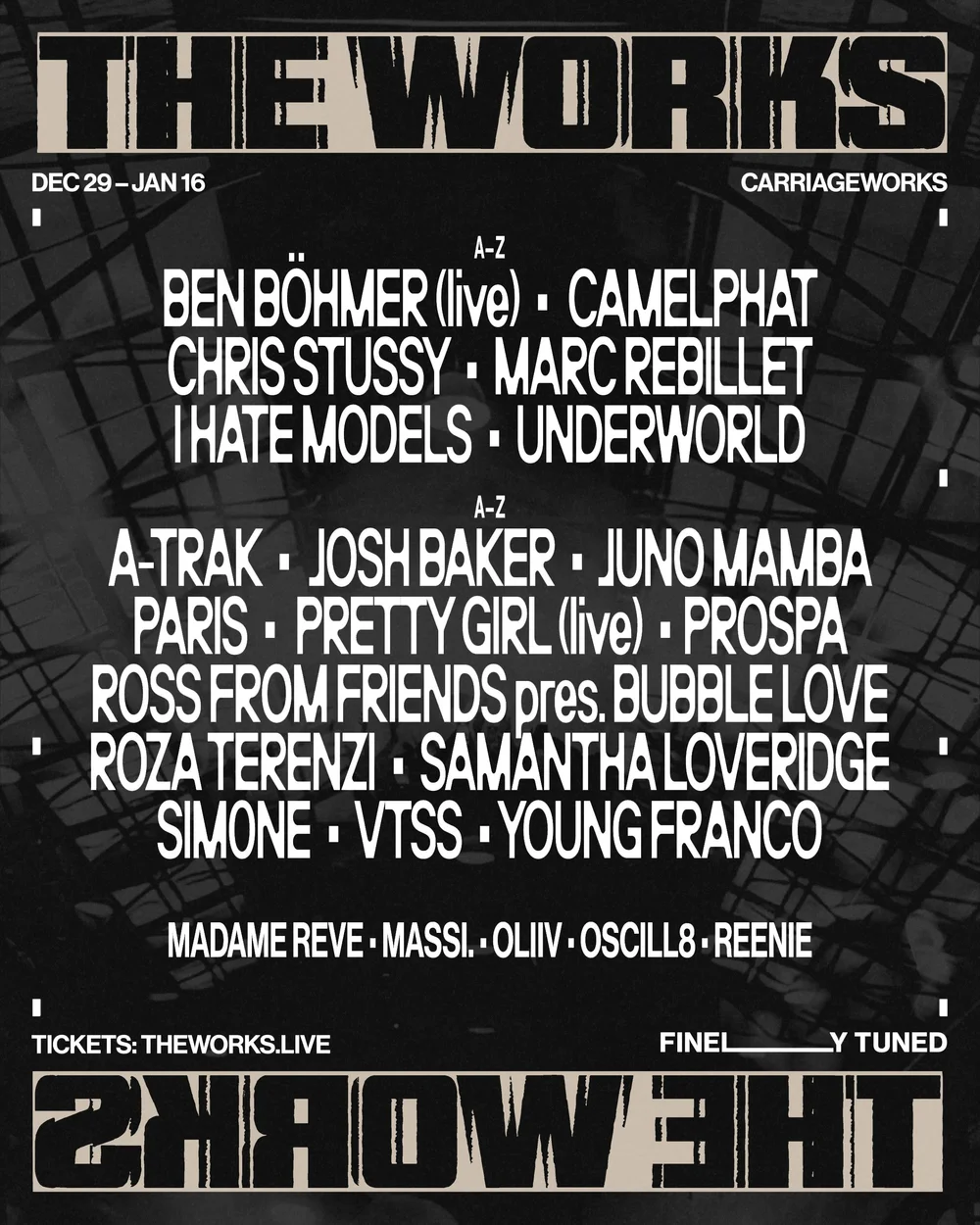 The Works – Carriageworks, Sydney
