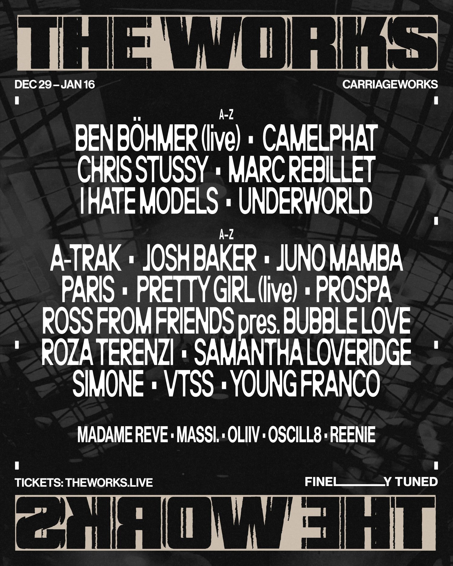 The Works – Carriageworks, Sydney
