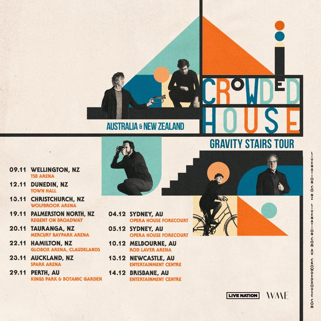 Crowded House announces Australian Gravity Stairs tour dates