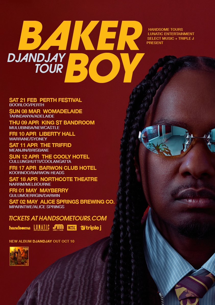 Baker Boy - DJANDJAY Australian Tour 2026