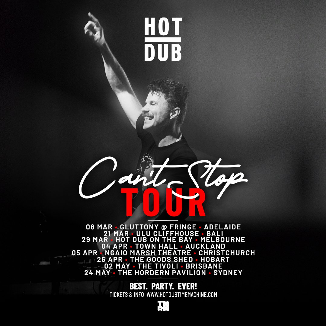 Hot Dub Time Machine Can't Stop Tour 2025
