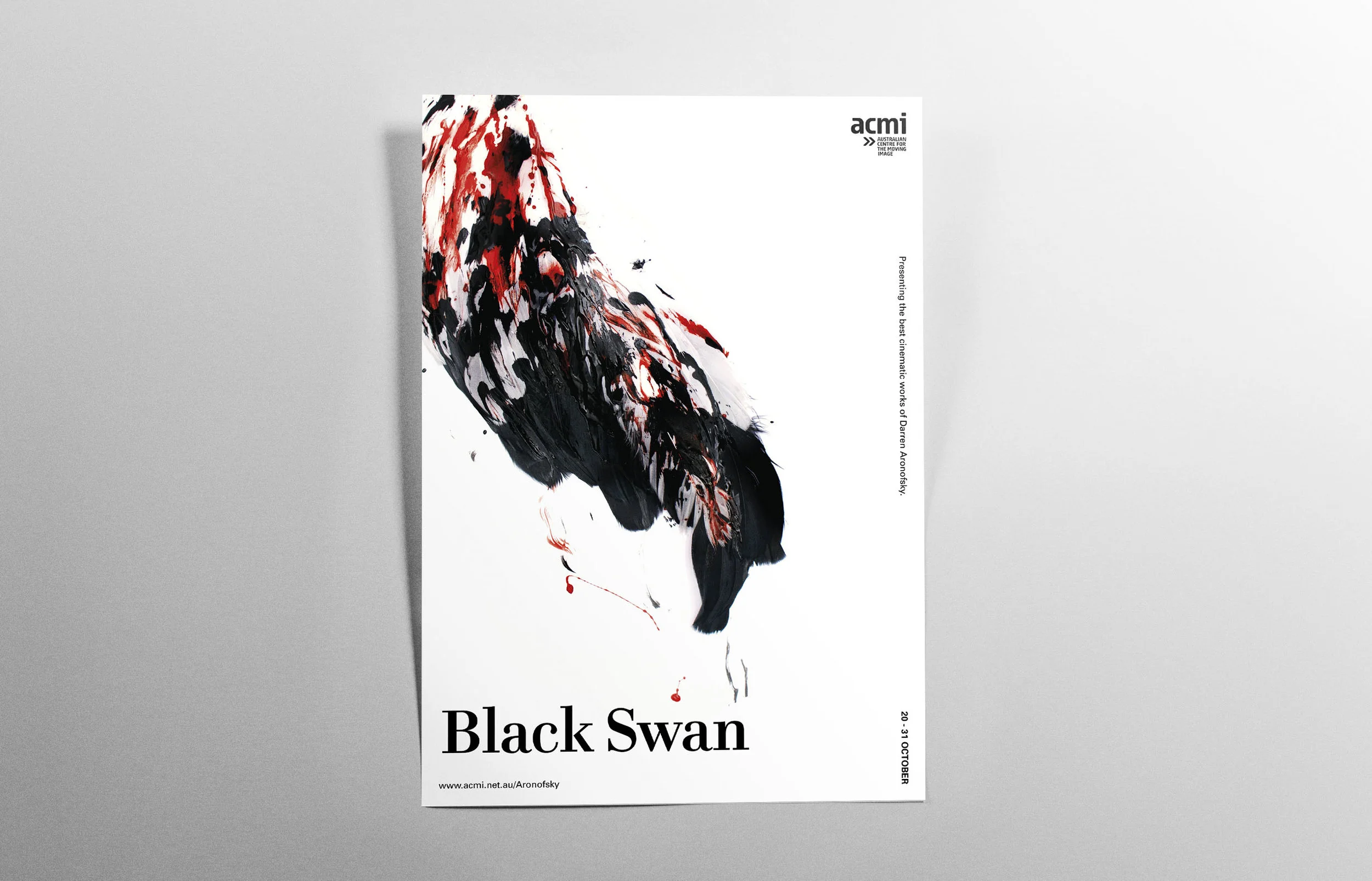 Black Swan Poster Design