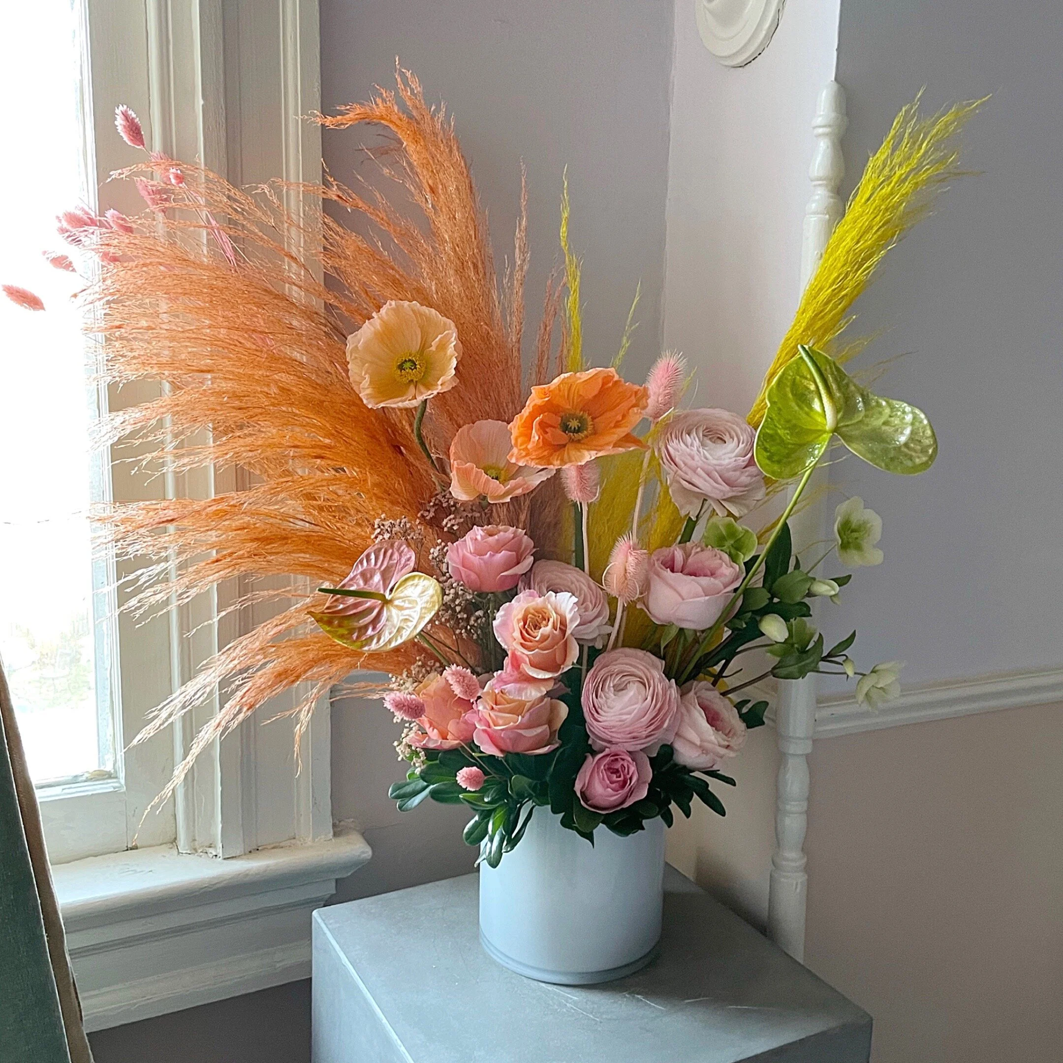 Rainbow Avant Garde Bouquets — Atelier Ashley Flowers