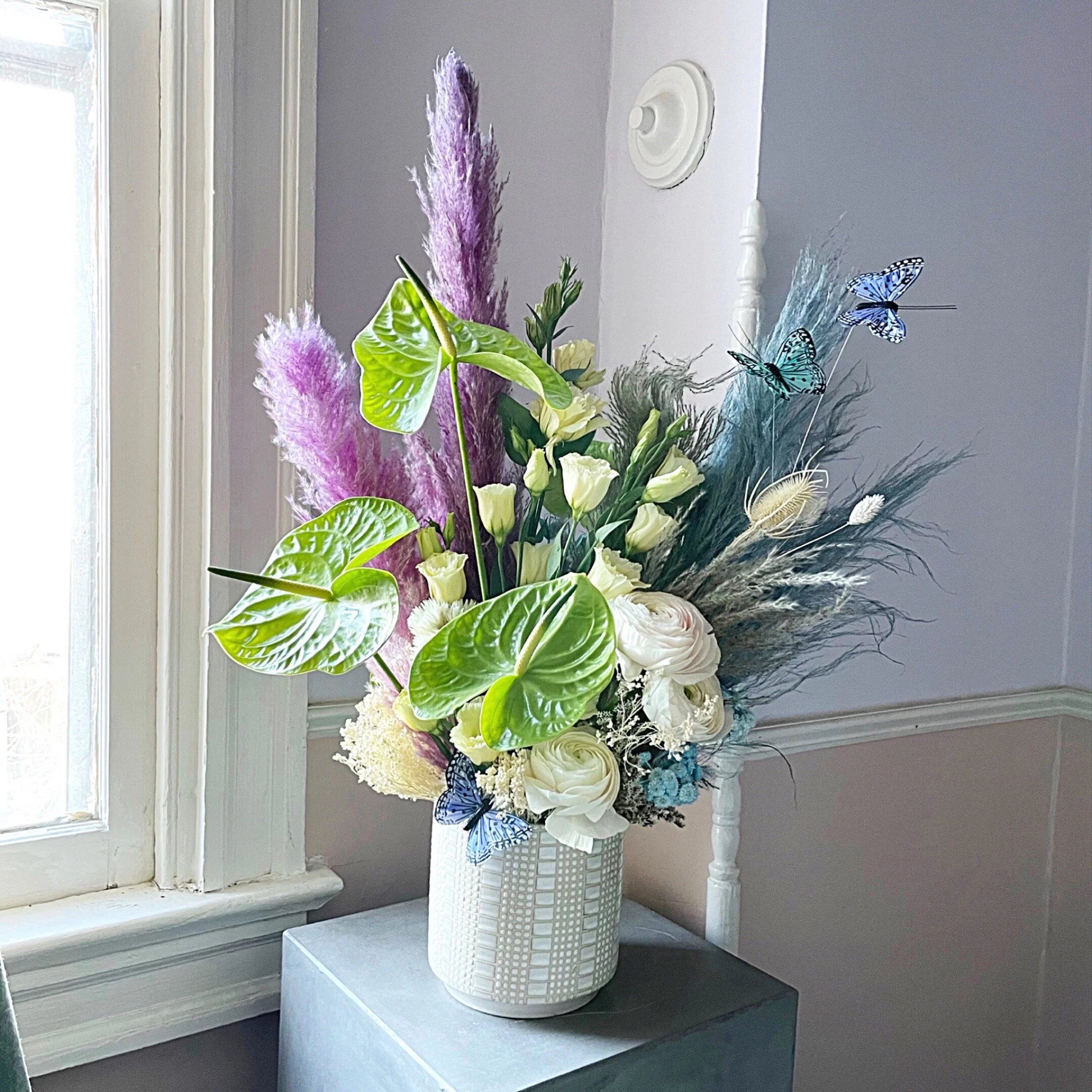 Rainbow Avant Garde Bouquets — Atelier Ashley Flowers