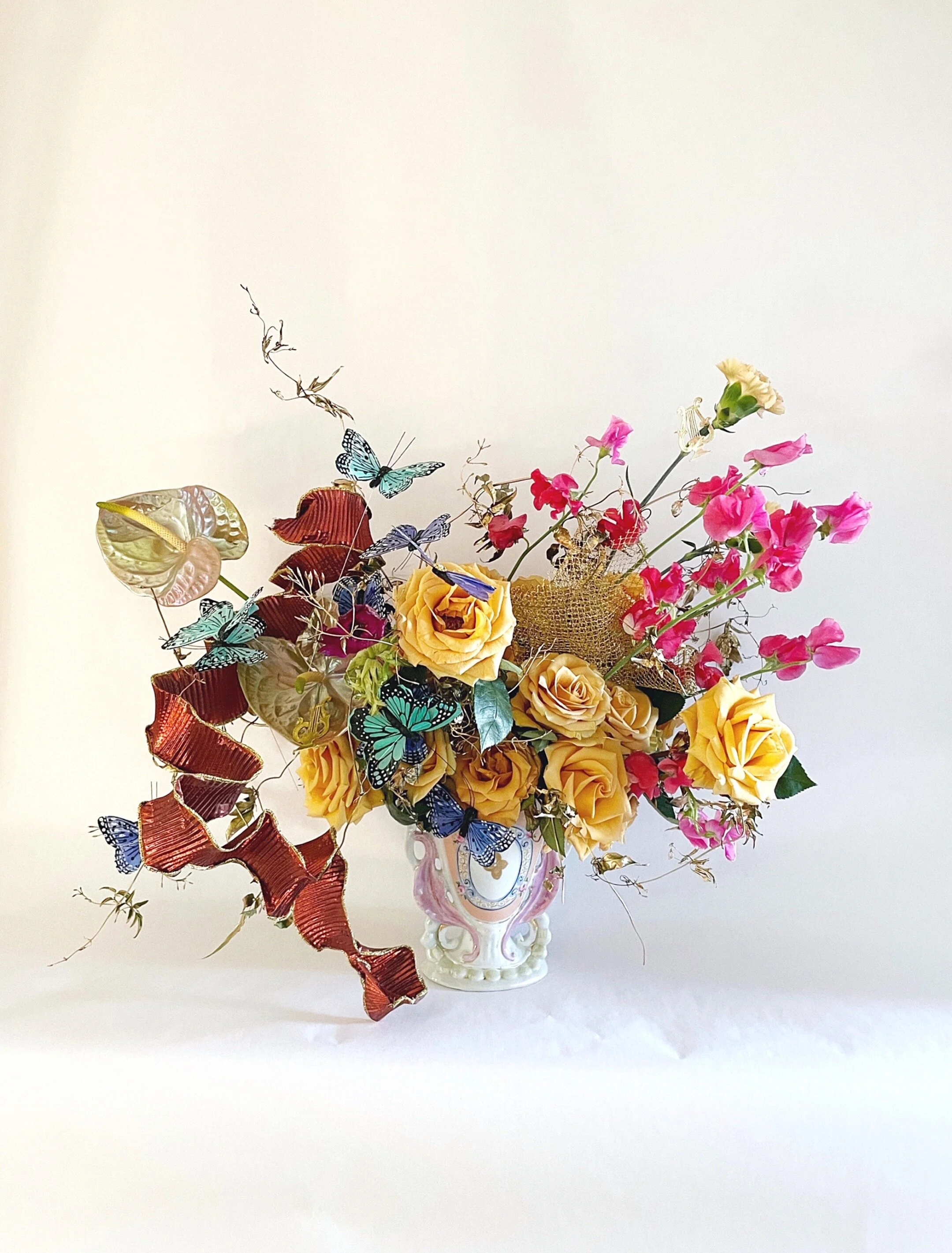 Rainbow Avant Garde Bouquets — Atelier Ashley Flowers