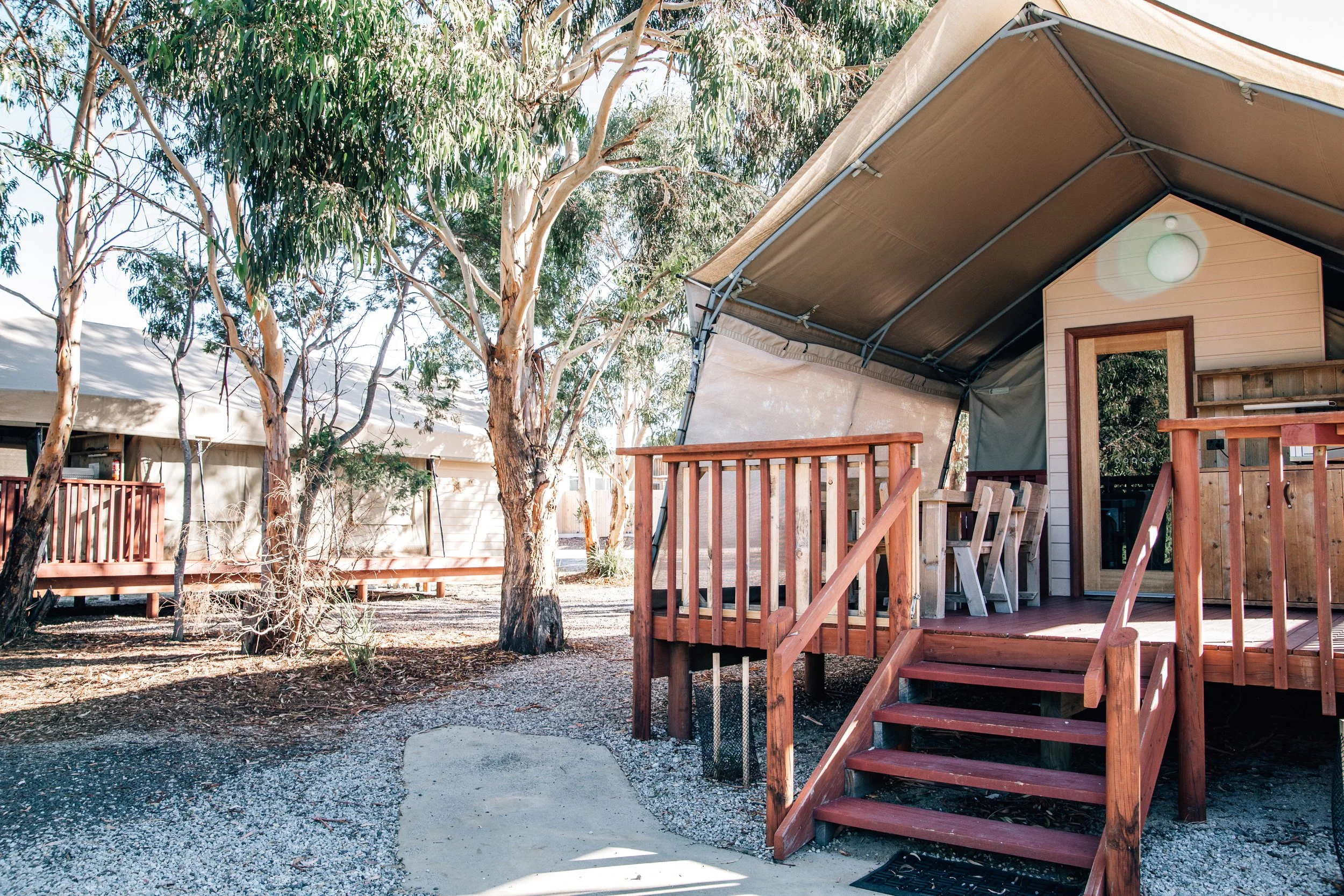 Safari Tents — Scamander Sanctuary Holiday Park