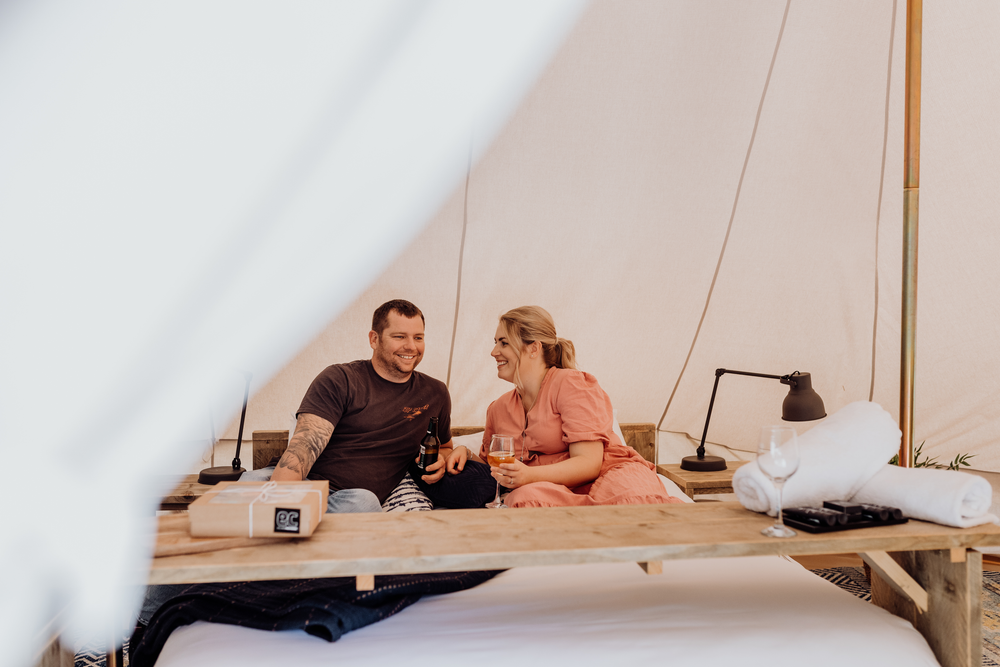 Glamping Tents — Scamander Sanctuary Holiday Park