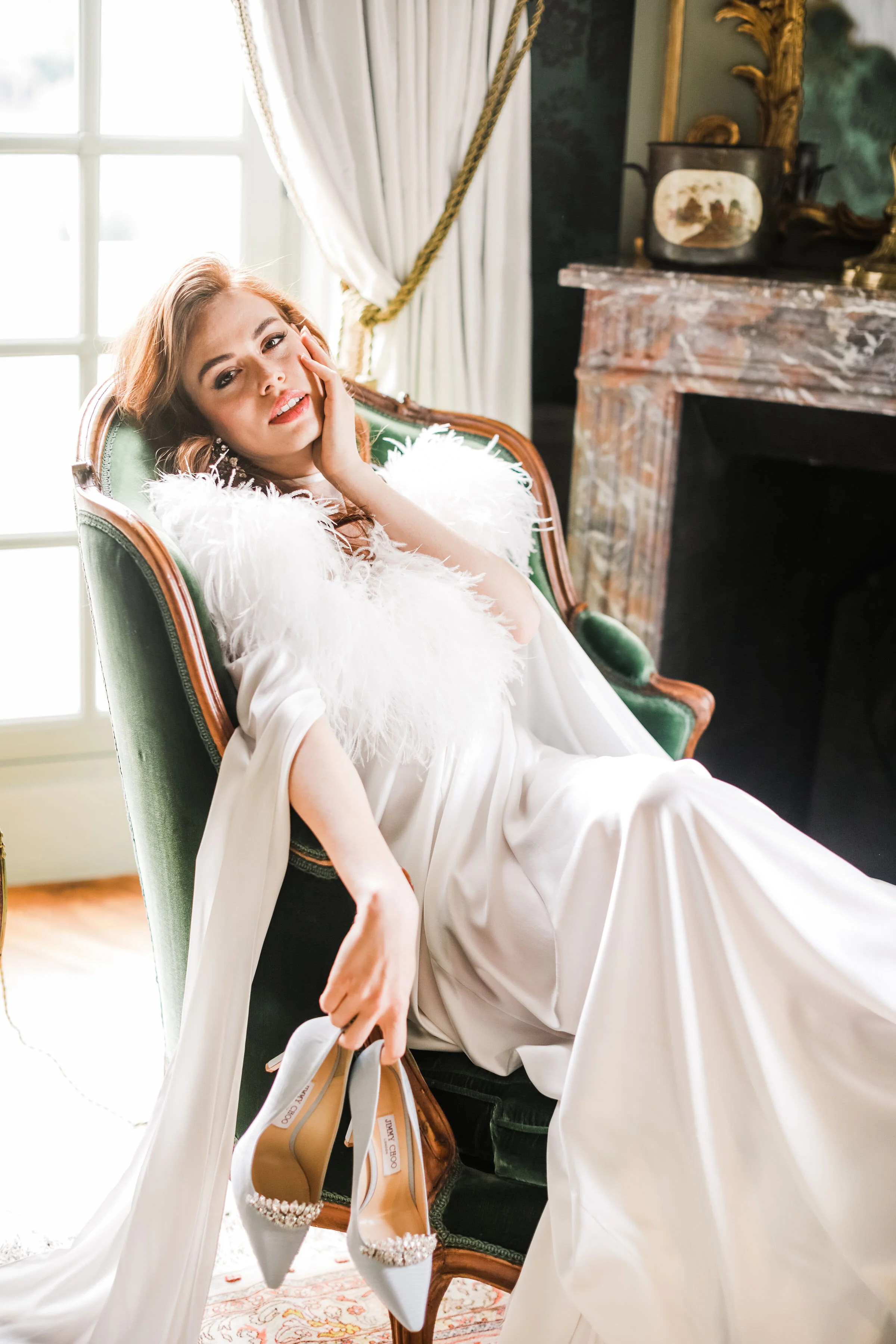 Royal Boudoir Photoshoot at Chateau de Villette — Makeup Artist in ...