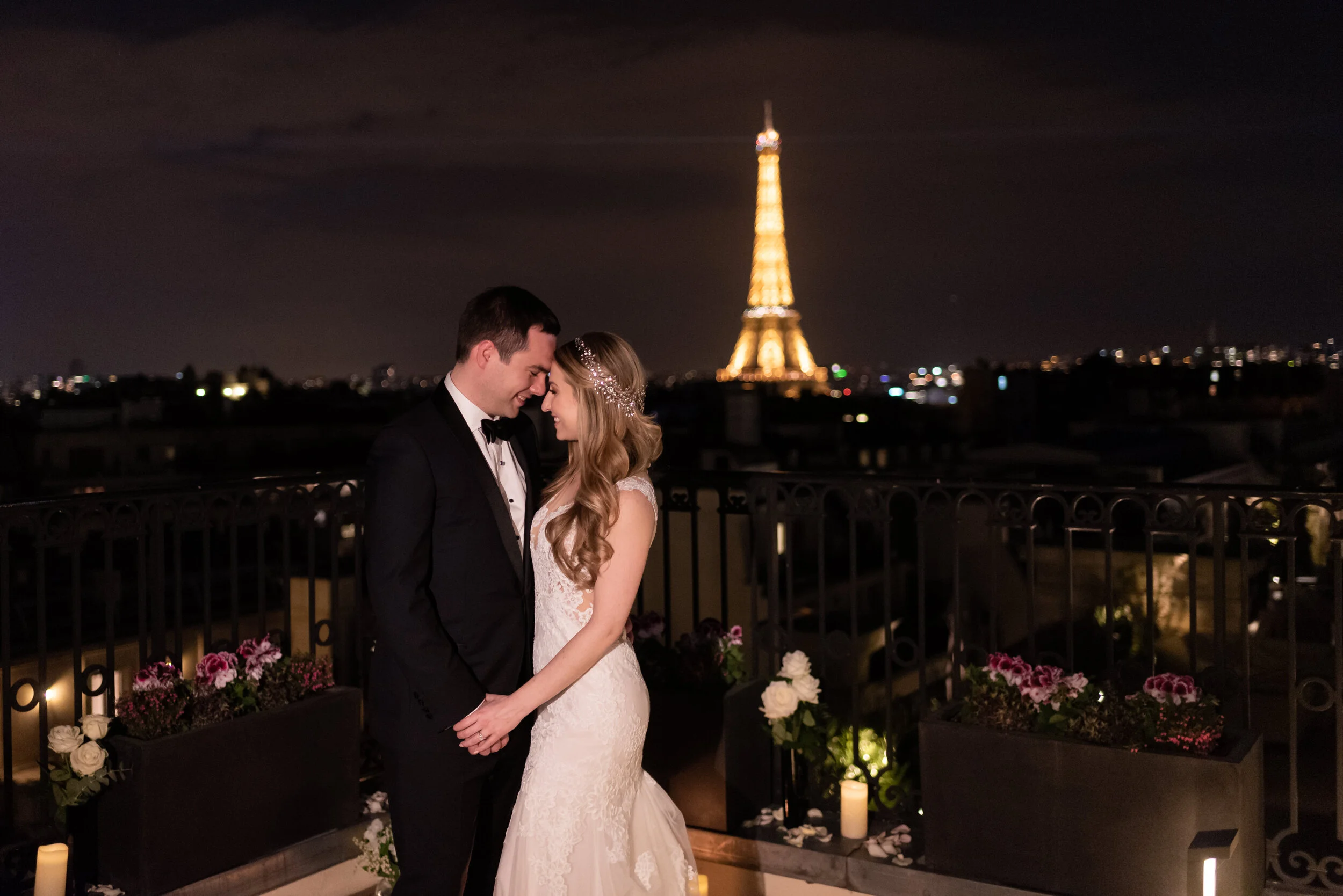 A+M's Paris Destination Wedding at the Peninsula Hotel by Makeup + Hair ...