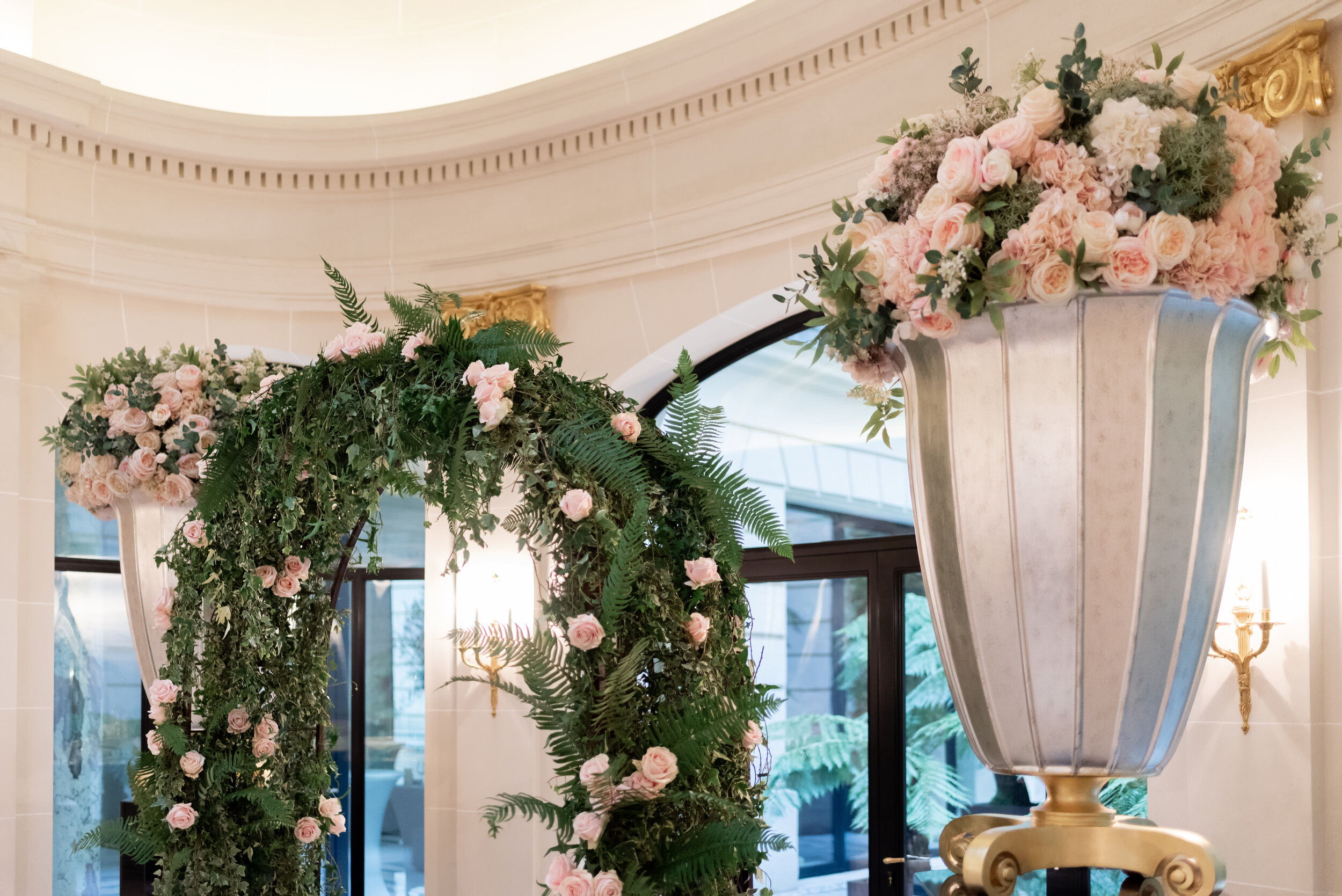 A+M's Paris Destination Wedding at the Peninsula Hotel by Makeup + Hair ...