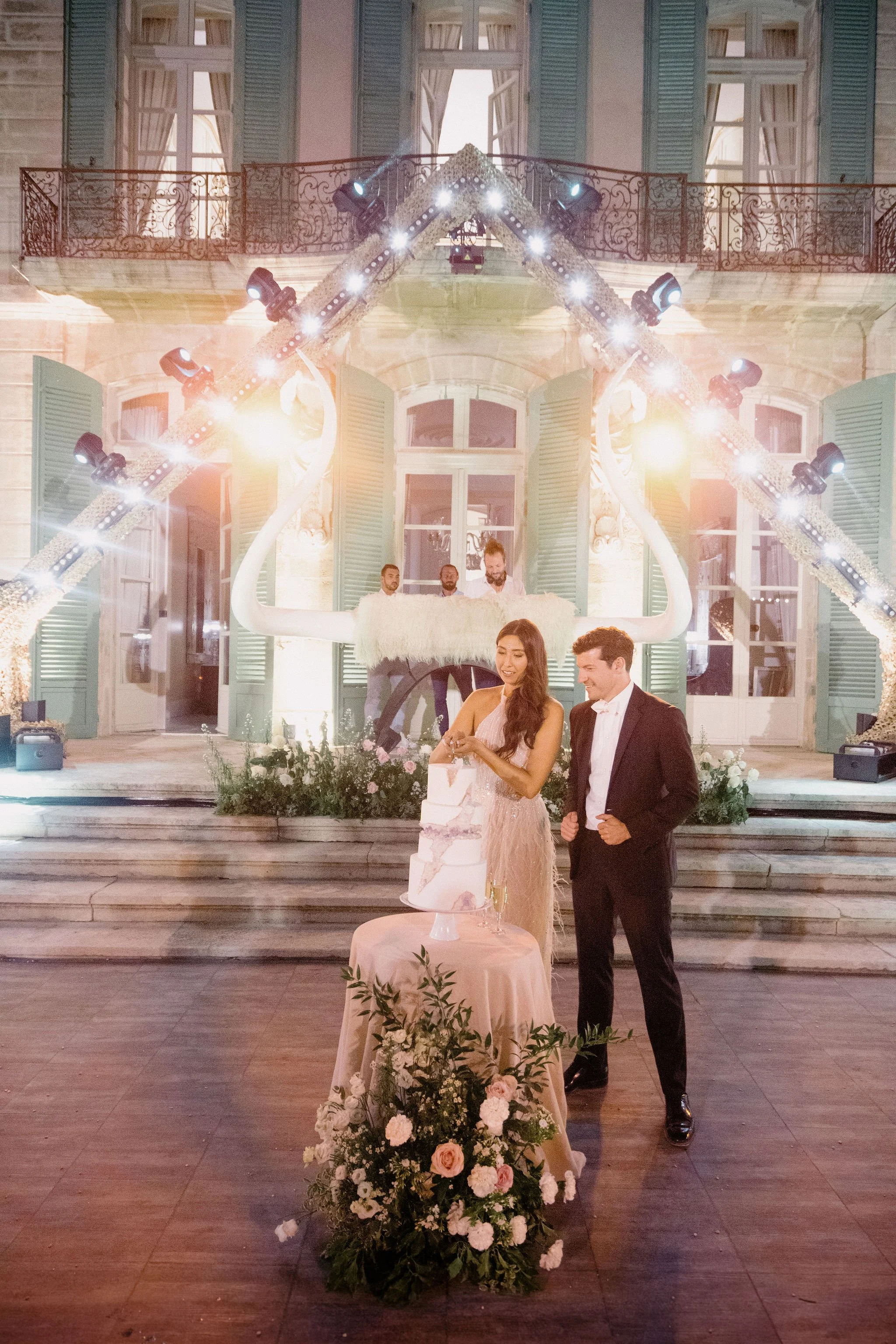 Bridal Makeup and Hairstyle for Burning Man Themed Wedding at Château ...