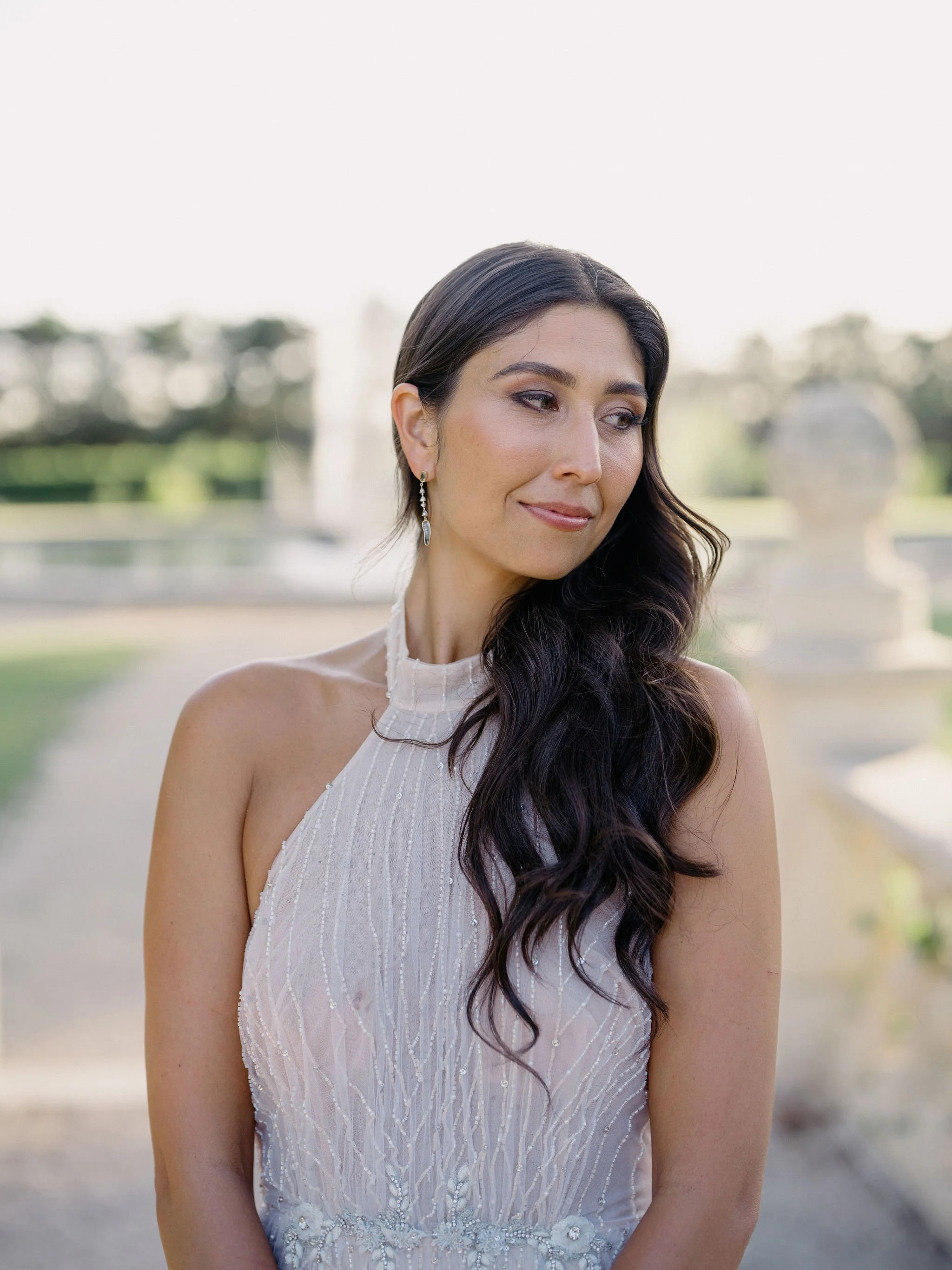 Bridal Makeup and Hairstyle for Burning Man Themed Wedding at Château ...