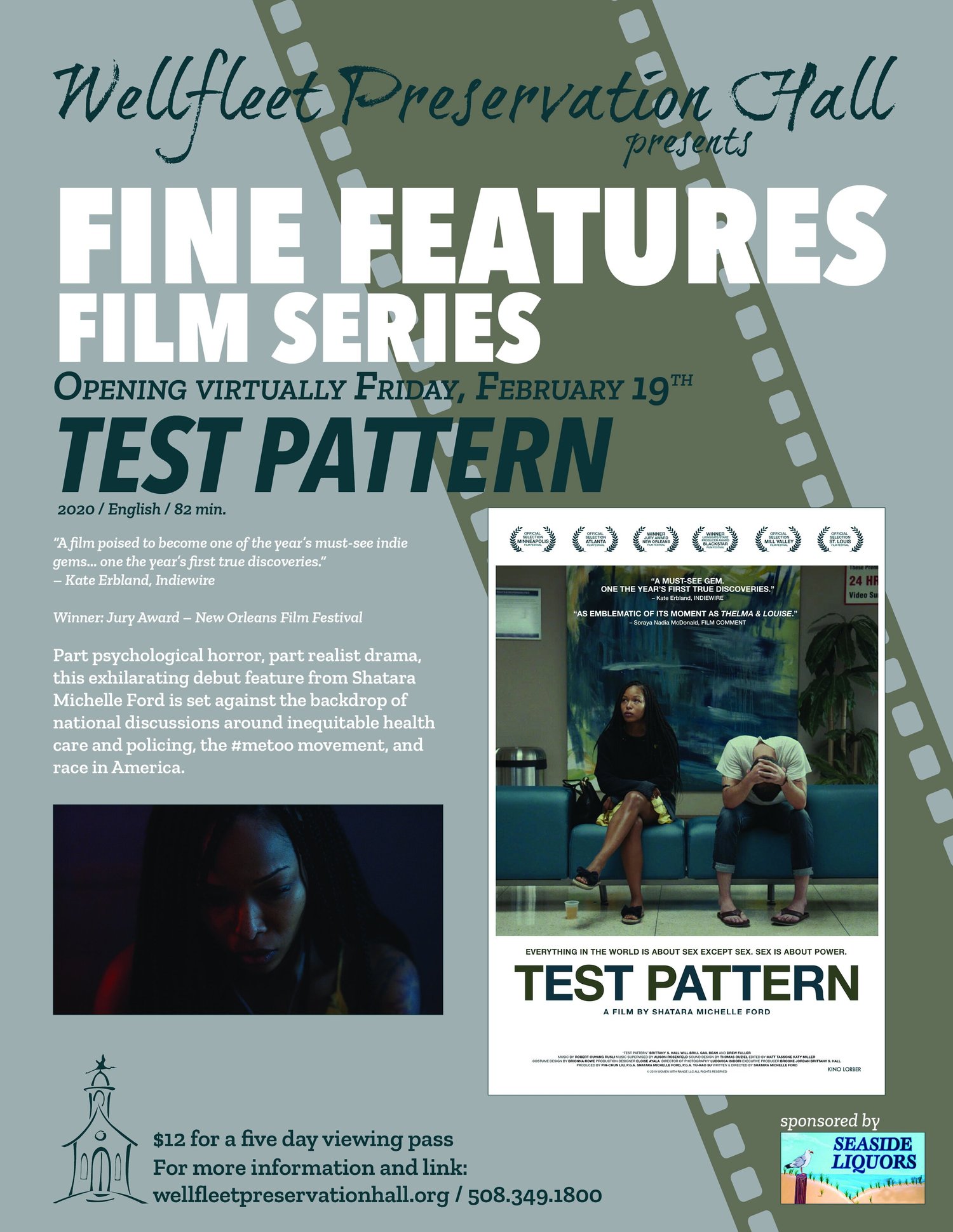 Fine Features Film Series: Test Pattern *Screening virtually thru 3/4 ...