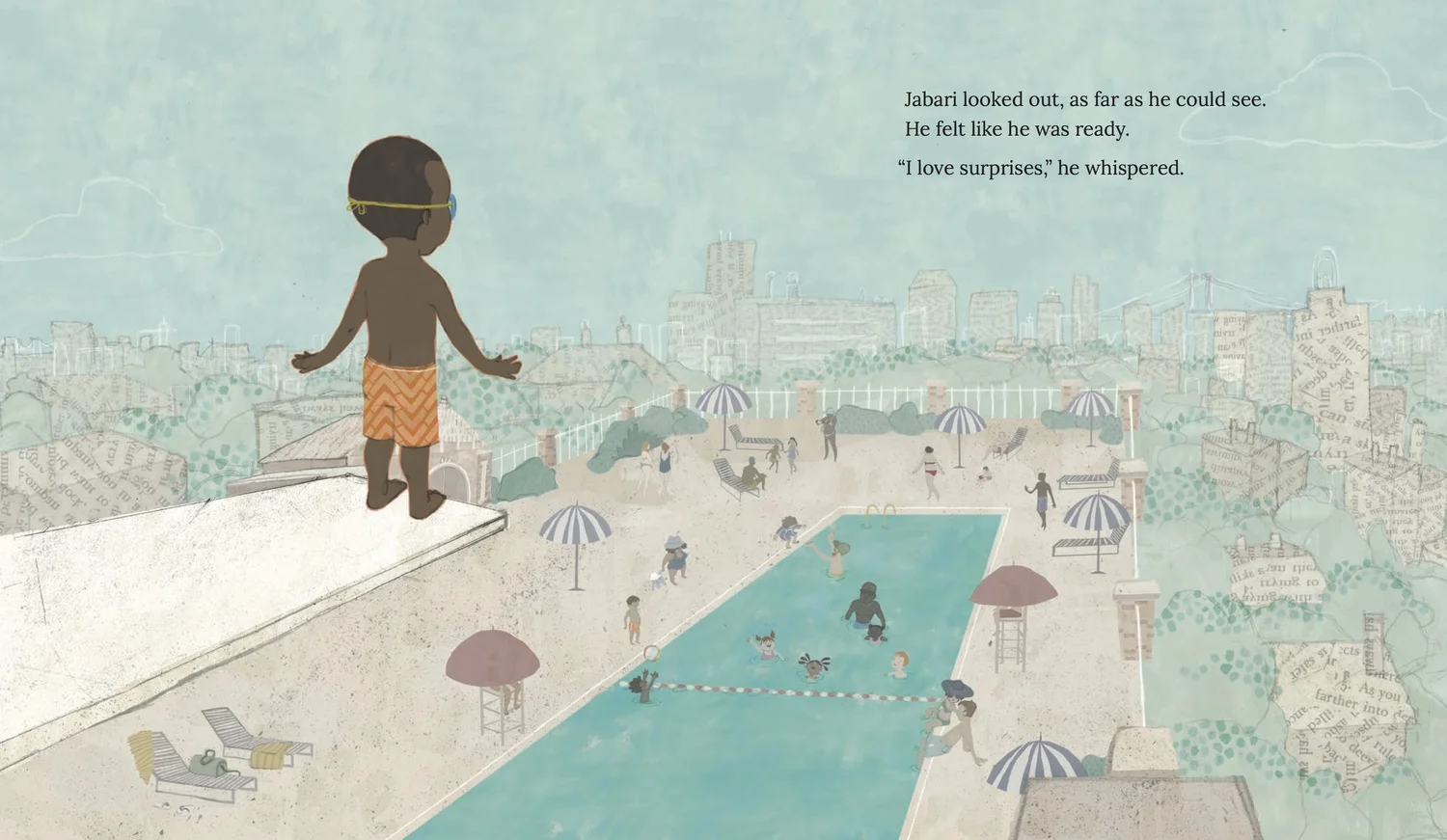 JABARI JUMPS Picture Book — Gaia Cornwall